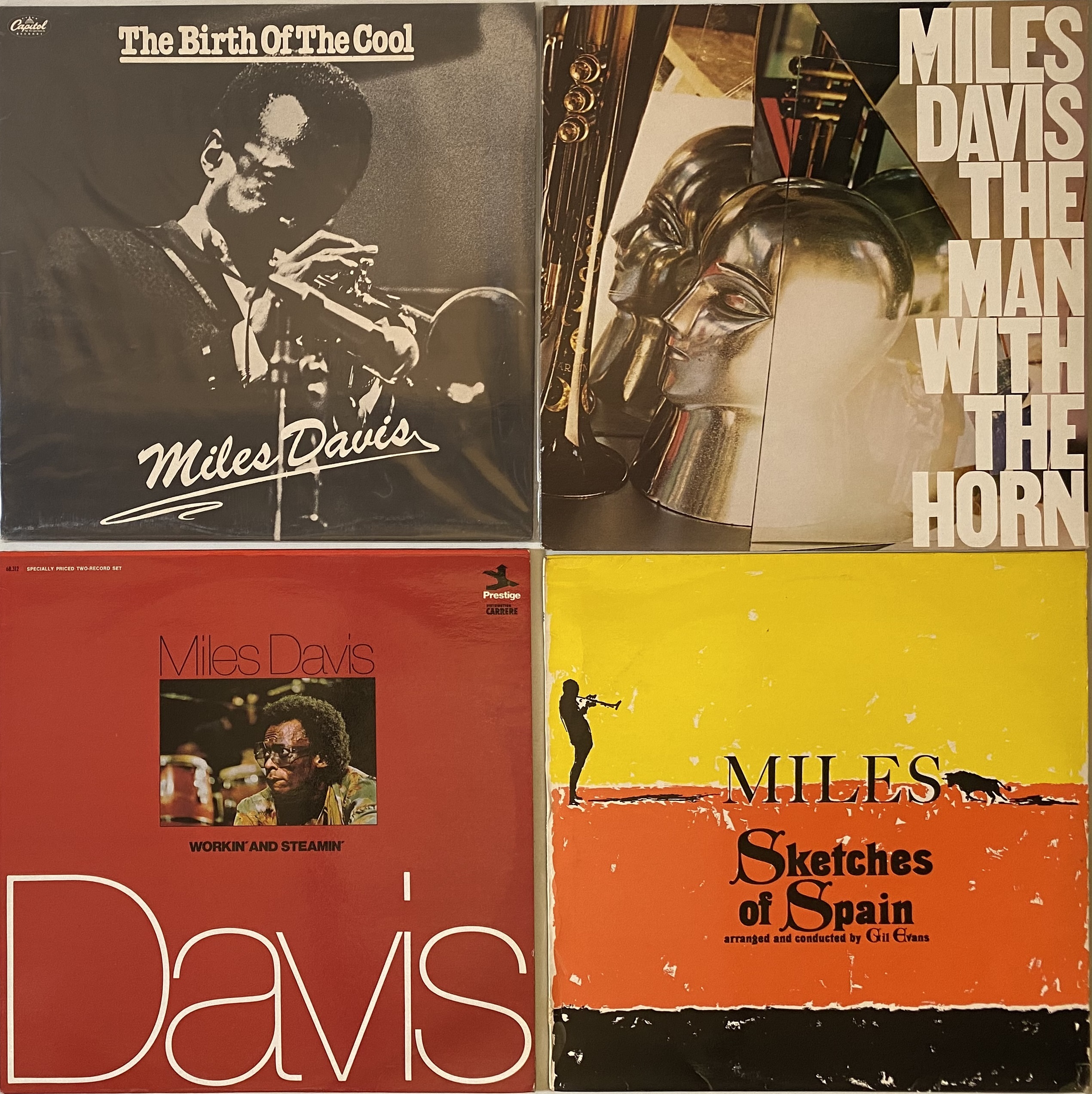Lot 63 - MILES DAVIS - LP COLLECTION