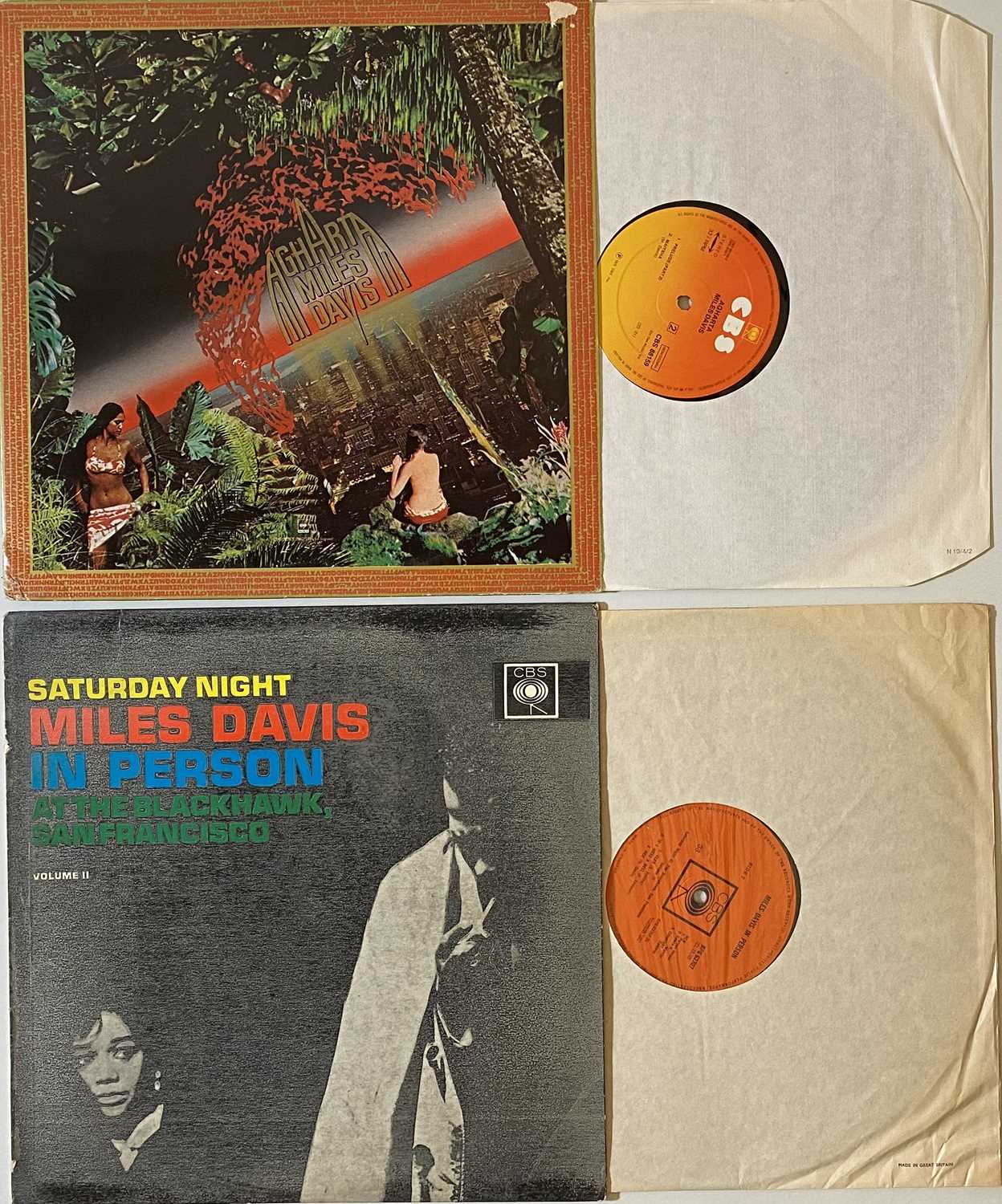 Lot 64 - MILES DAVIS - LP COLLECTION