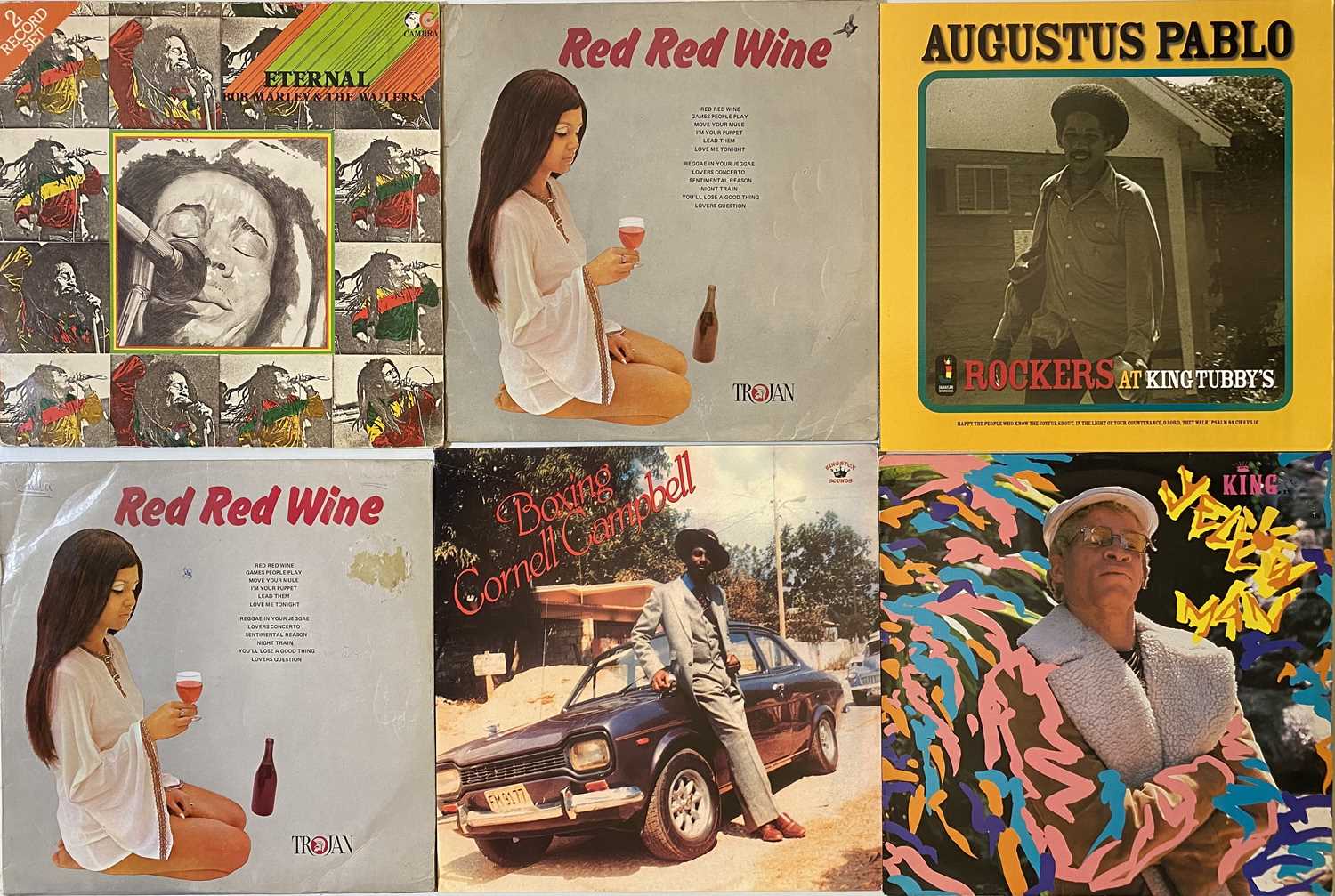 Lot 70 - REGGAE (VINYL LP'S & 12'' SINGLES)