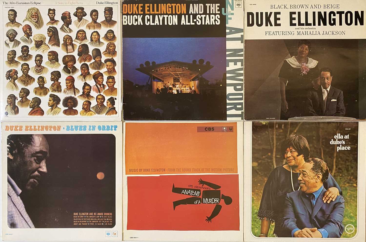 Lot 130 - DUKE ELLINGTON - LP COLLECTION (PLUS BOX