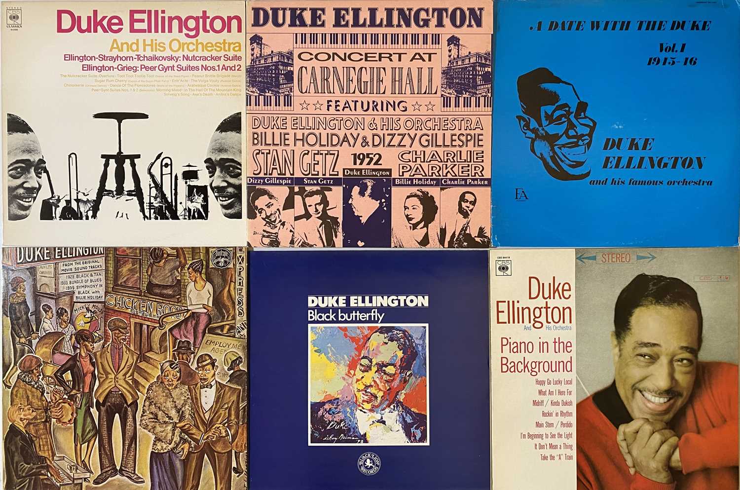 Lot 130 - DUKE ELLINGTON - LP COLLECTION (PLUS BOX