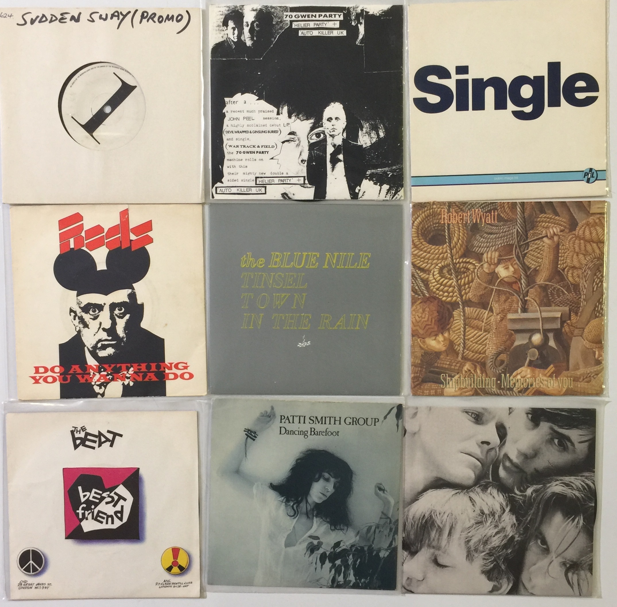 Lot 345 - CLASSIC PUNK/NEW WAVE/ALT - 7" COLLECTION