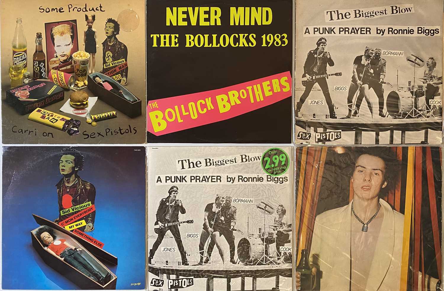 Lot 372 Sex Pistols Lp 12 Collection