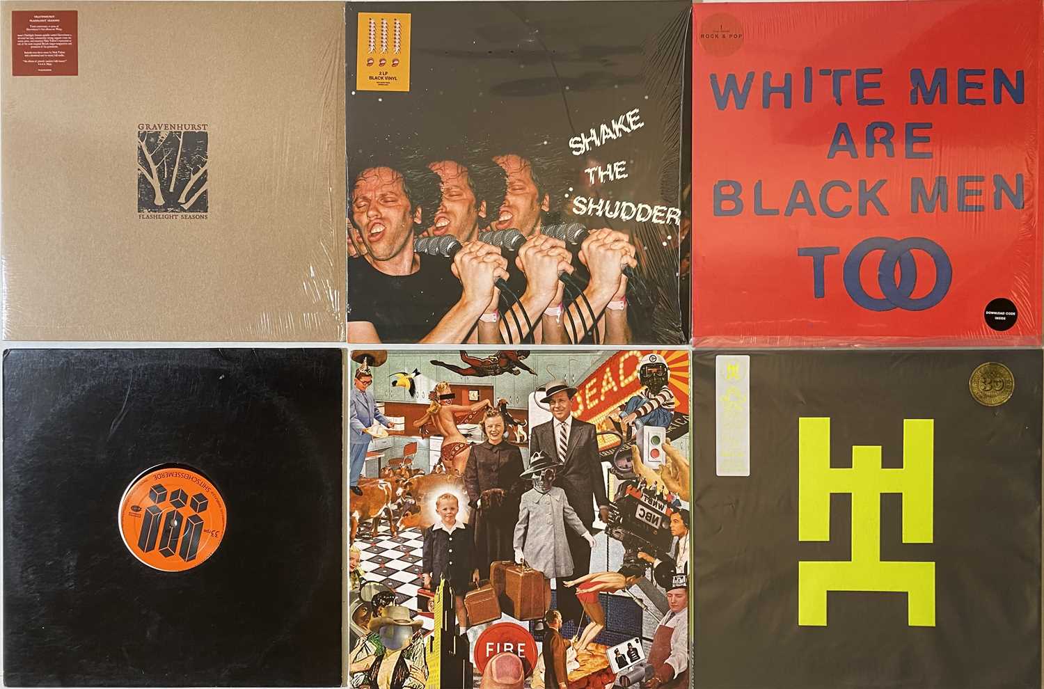 Lot 876 - INDIE/ ALT/ ROCK - LPs