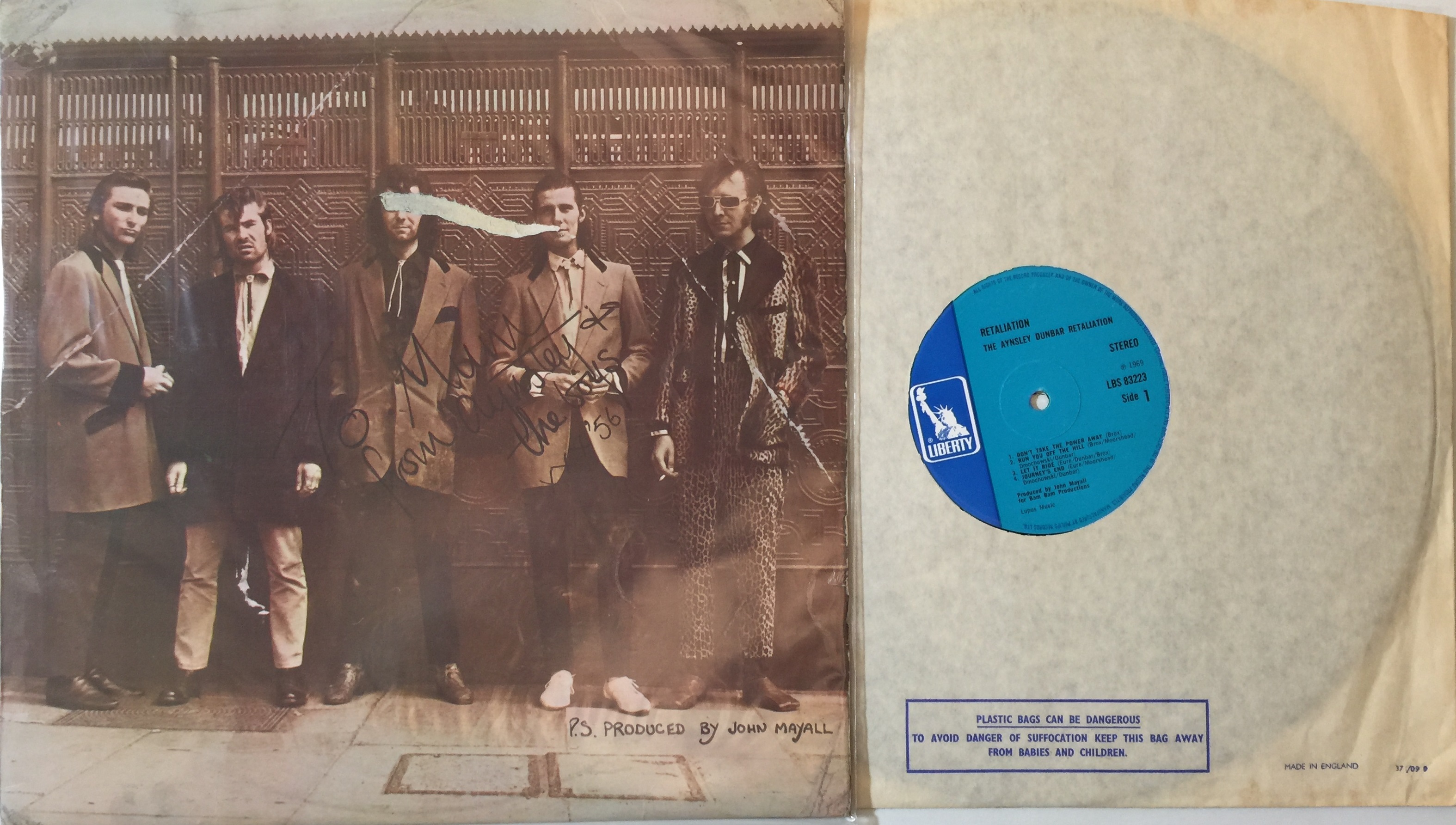 Lot 935 - THE AYNSLEY DUNBAR RETALIATION - COMPLETE