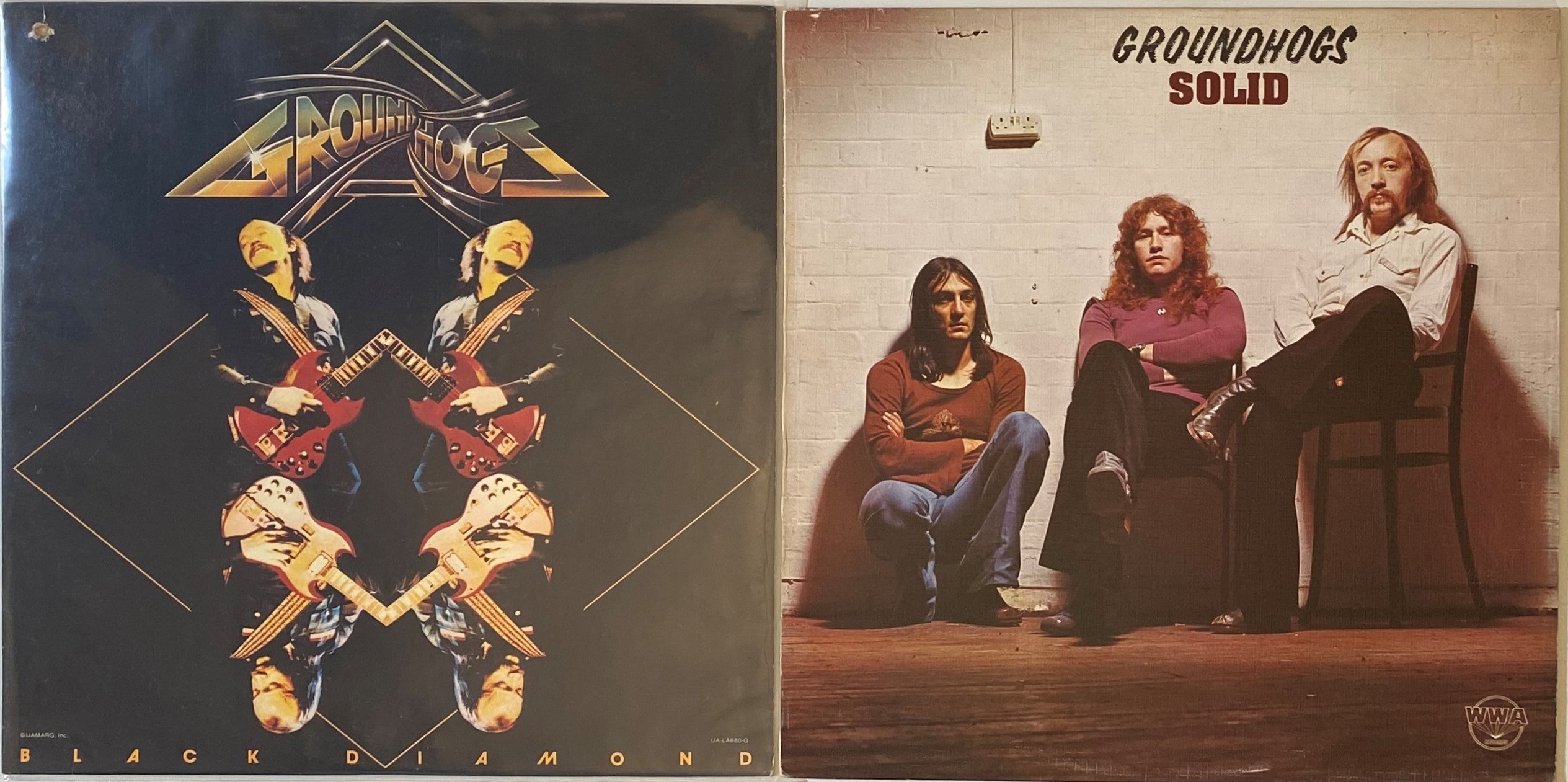 Lot 943 - THE GROUNDHOGS - LP PACK