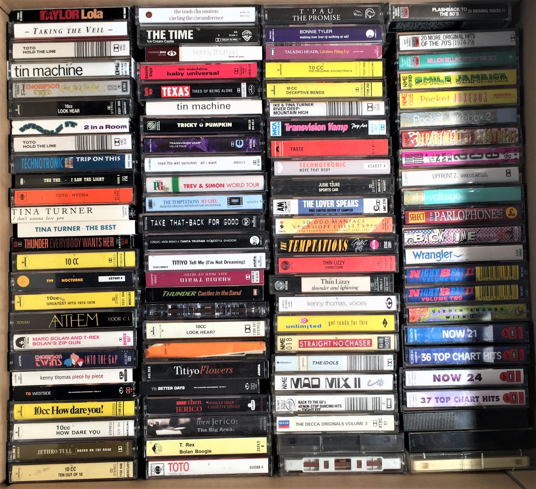 Lot 840 - CASSETTES LARGE ROCK + POP ARCHIVE