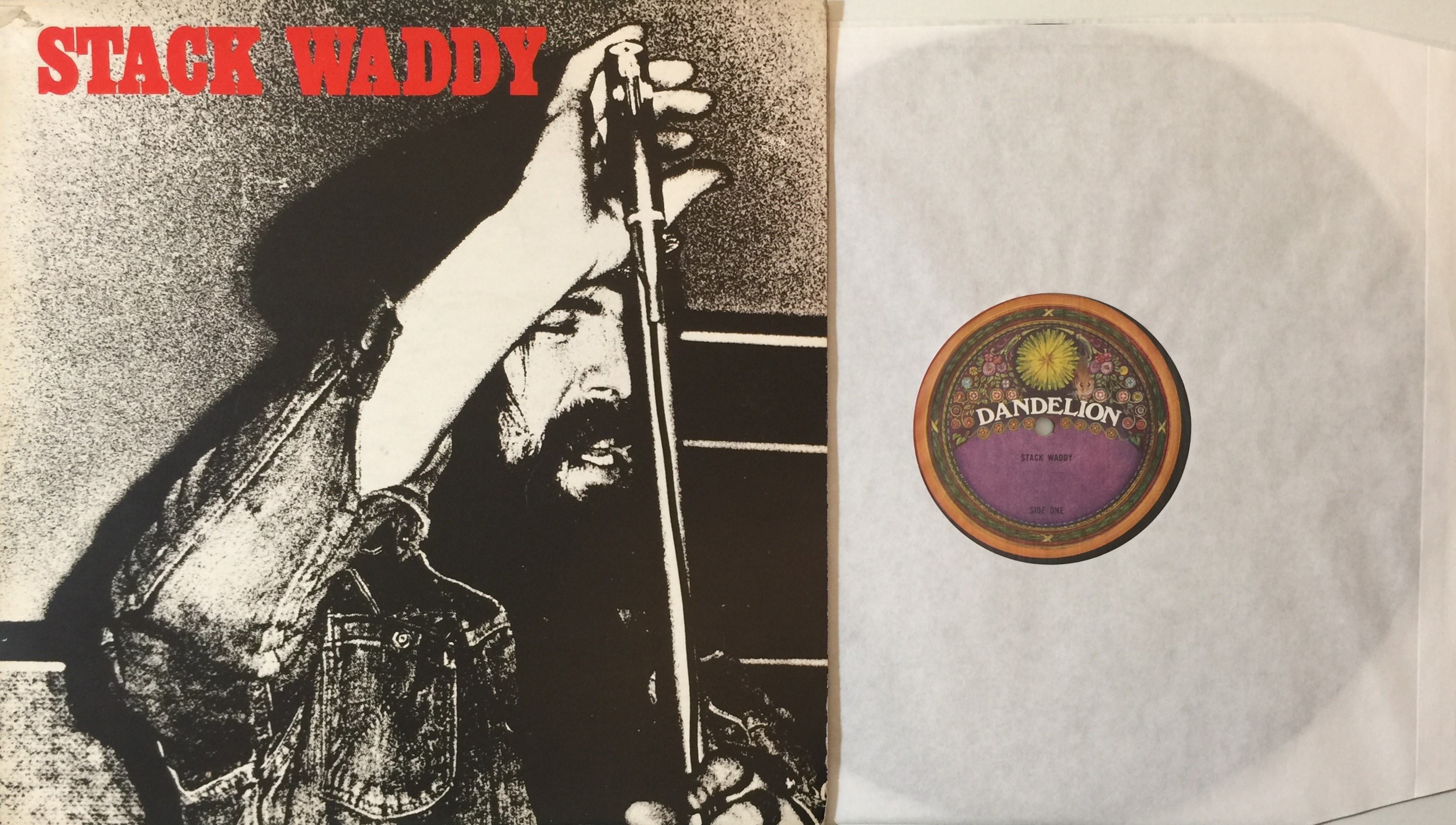 Lot 971 - STACK WADDY - S/T LP (UK ORIGINAL W/ INSERT