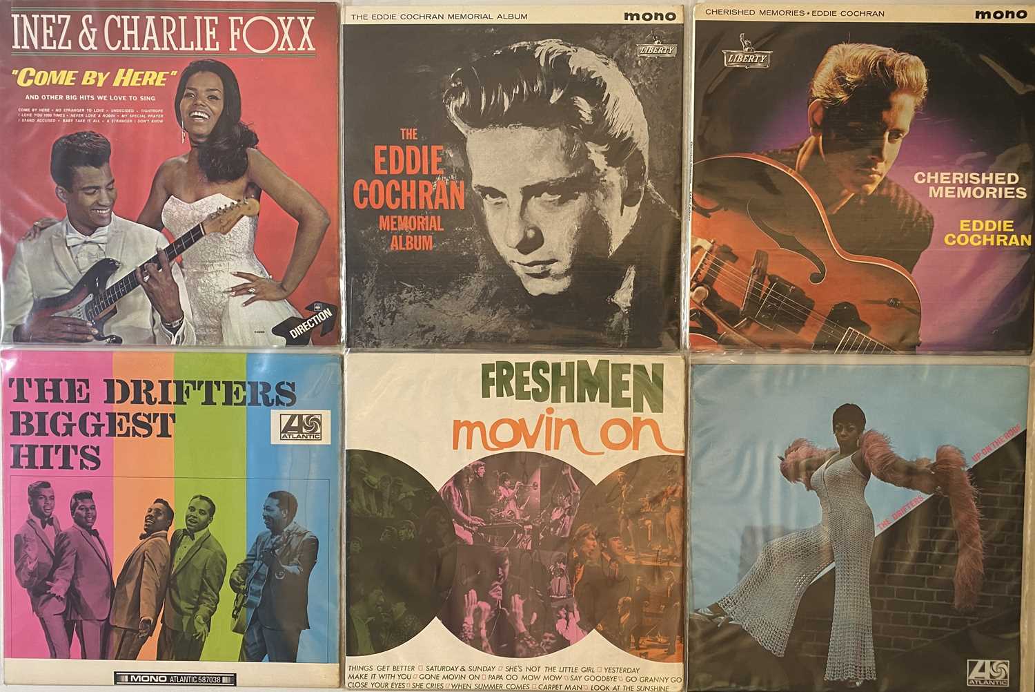 Lot 919 - 60s ARTISTS (R&R/POP/SOUL) - LPs