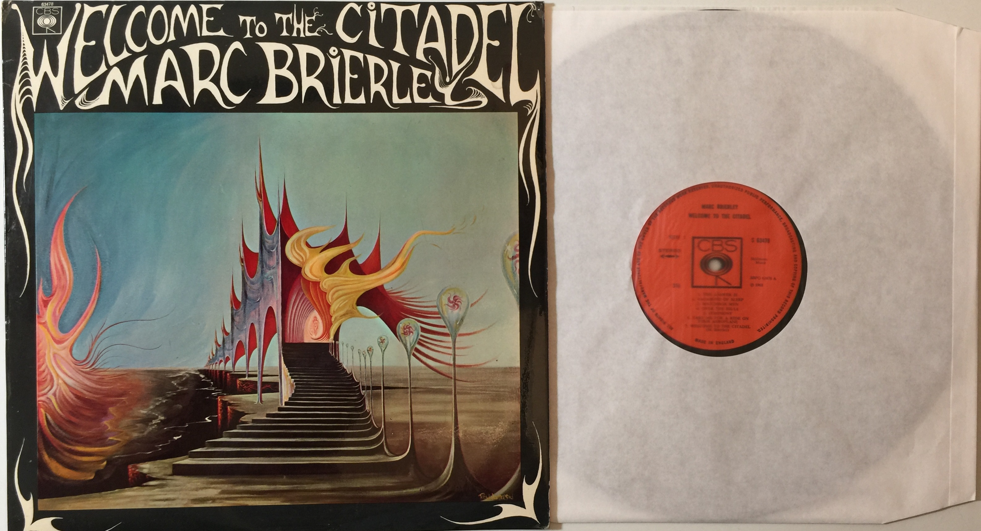Lot 975 - MARC BRIERLEY - STUDIO LP RARITIES