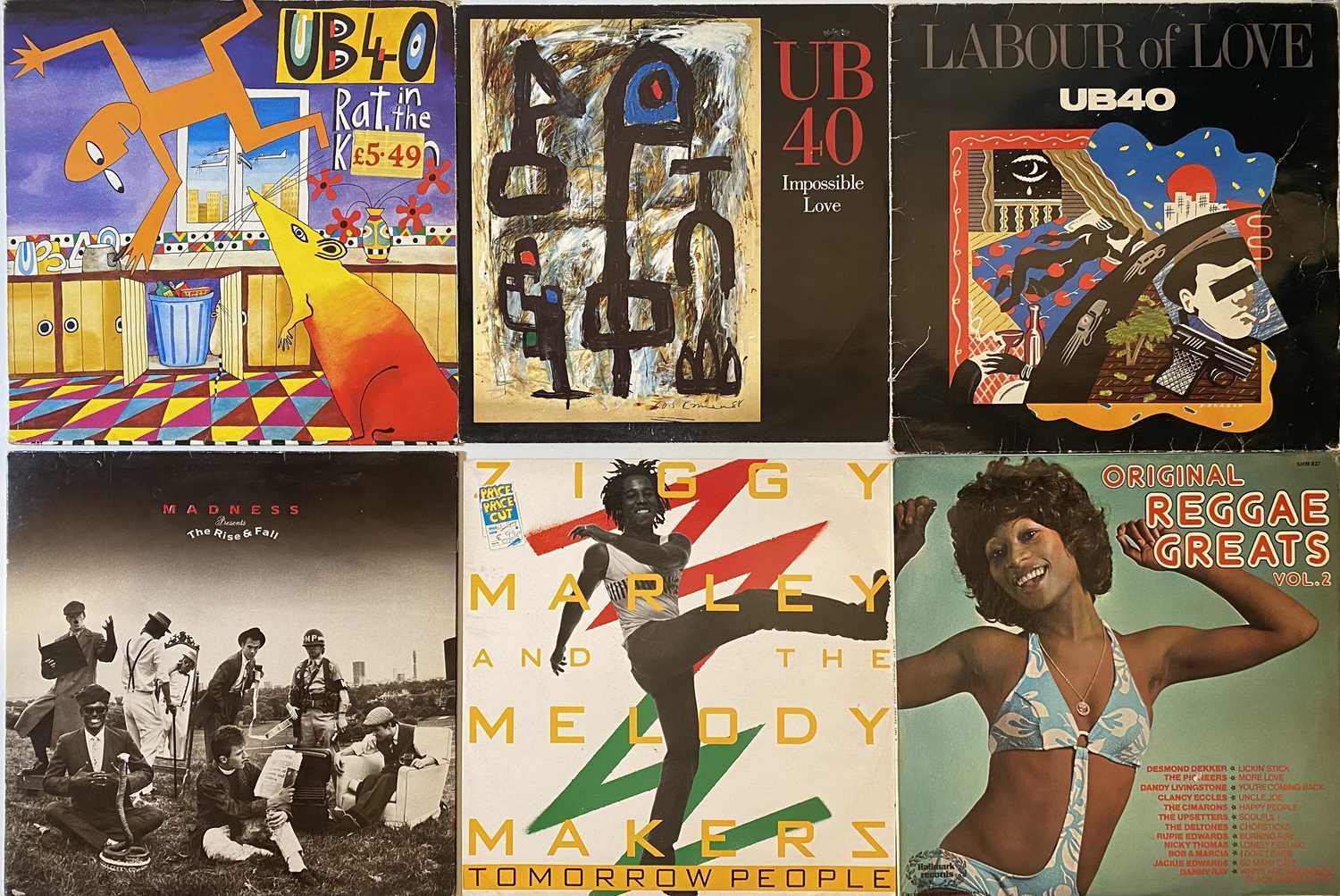 Lot 1089 - REGGAE/POP - 7"/LPs/12"