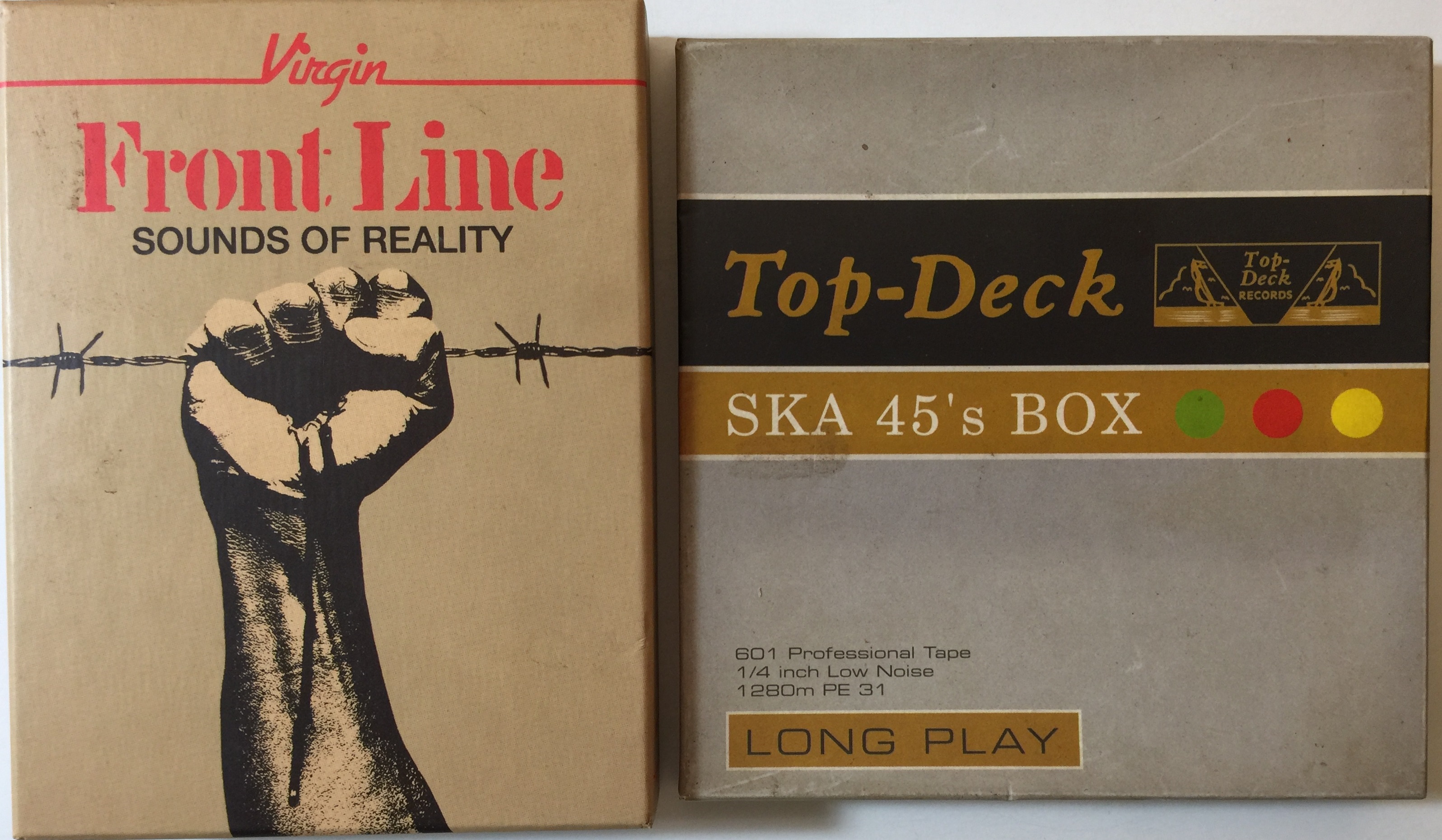 Lot 1055 - CDs/CASSETTES PLUS SKA 7" BOX SET