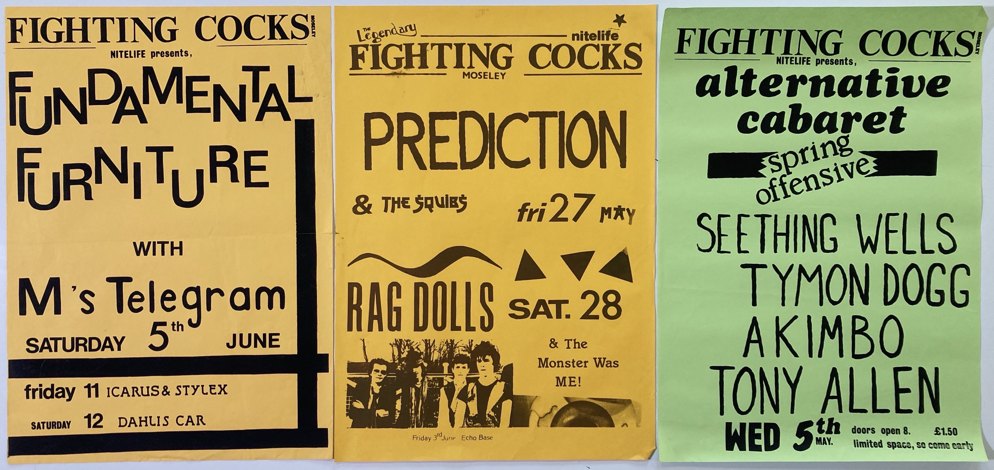 Lot 142 - BIRMINGHAM CONCERT POSTER ARCHIVE.