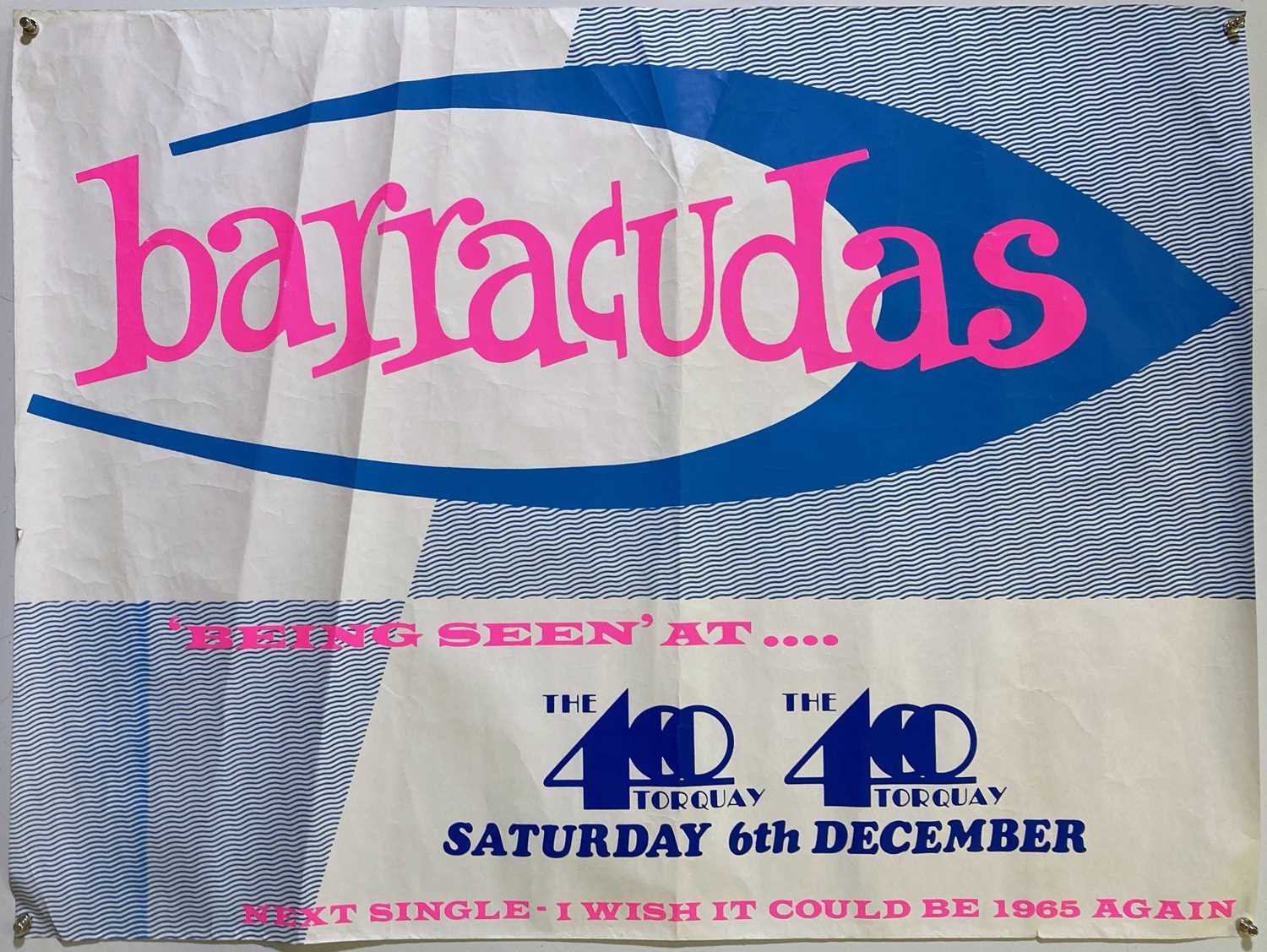 Lot 152 - SLADE / BARRACUDAS - TORQUAY CONCERT POSTERS.