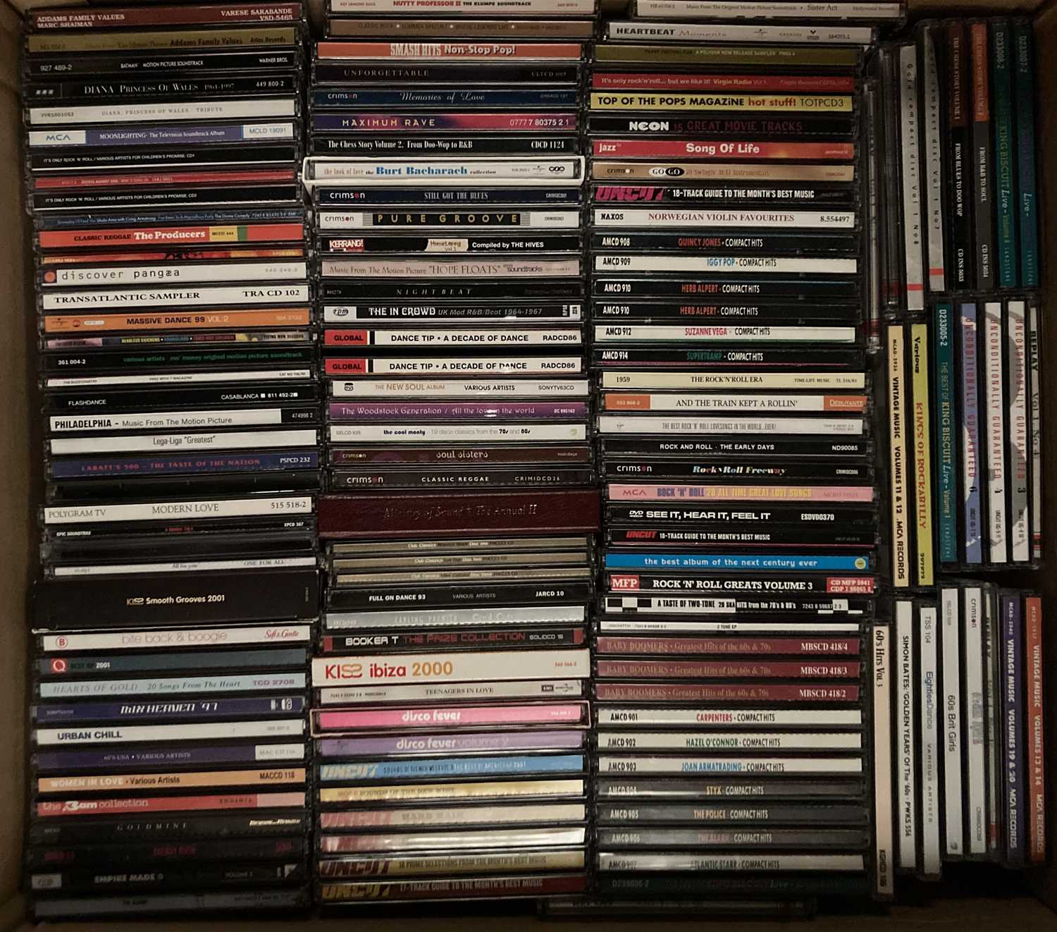 Lot 843 - CD COLLECTION COMPILATIONS - ALBUMS, SINGLES