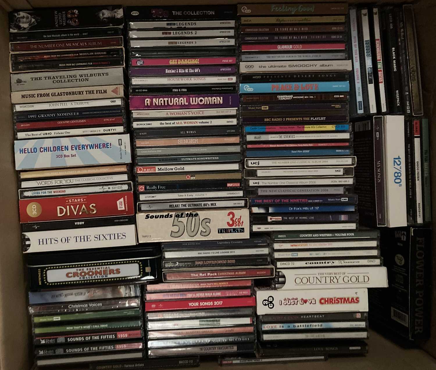 Lot 843 - CD COLLECTION COMPILATIONS - ALBUMS, SINGLES