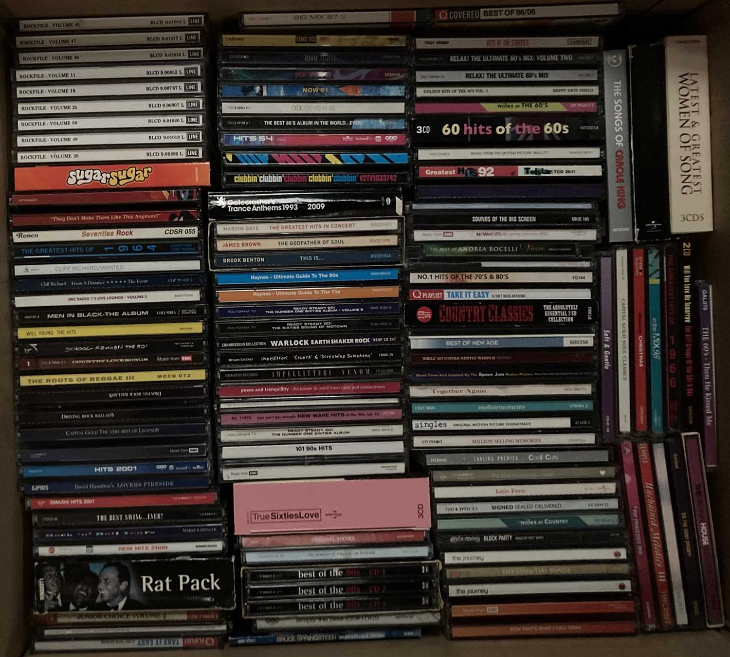 Lot 843 - CD COLLECTION COMPILATIONS - ALBUMS, SINGLES