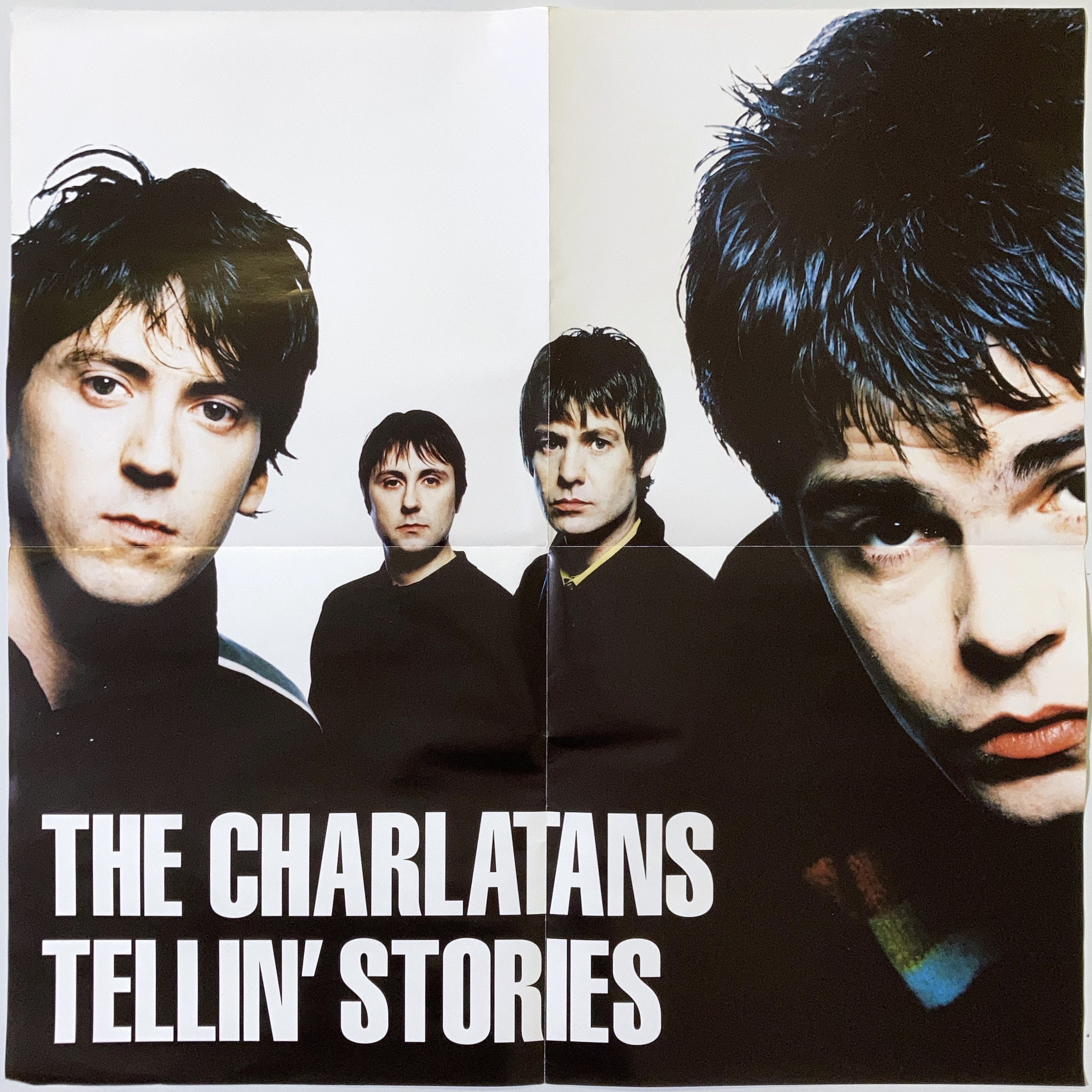 Lot 162 - CHARLATANS - TELLIN' STORIES POSTER