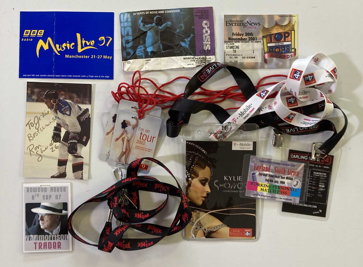 Lot 78 - BACKSTAGE/CREW PASSES.