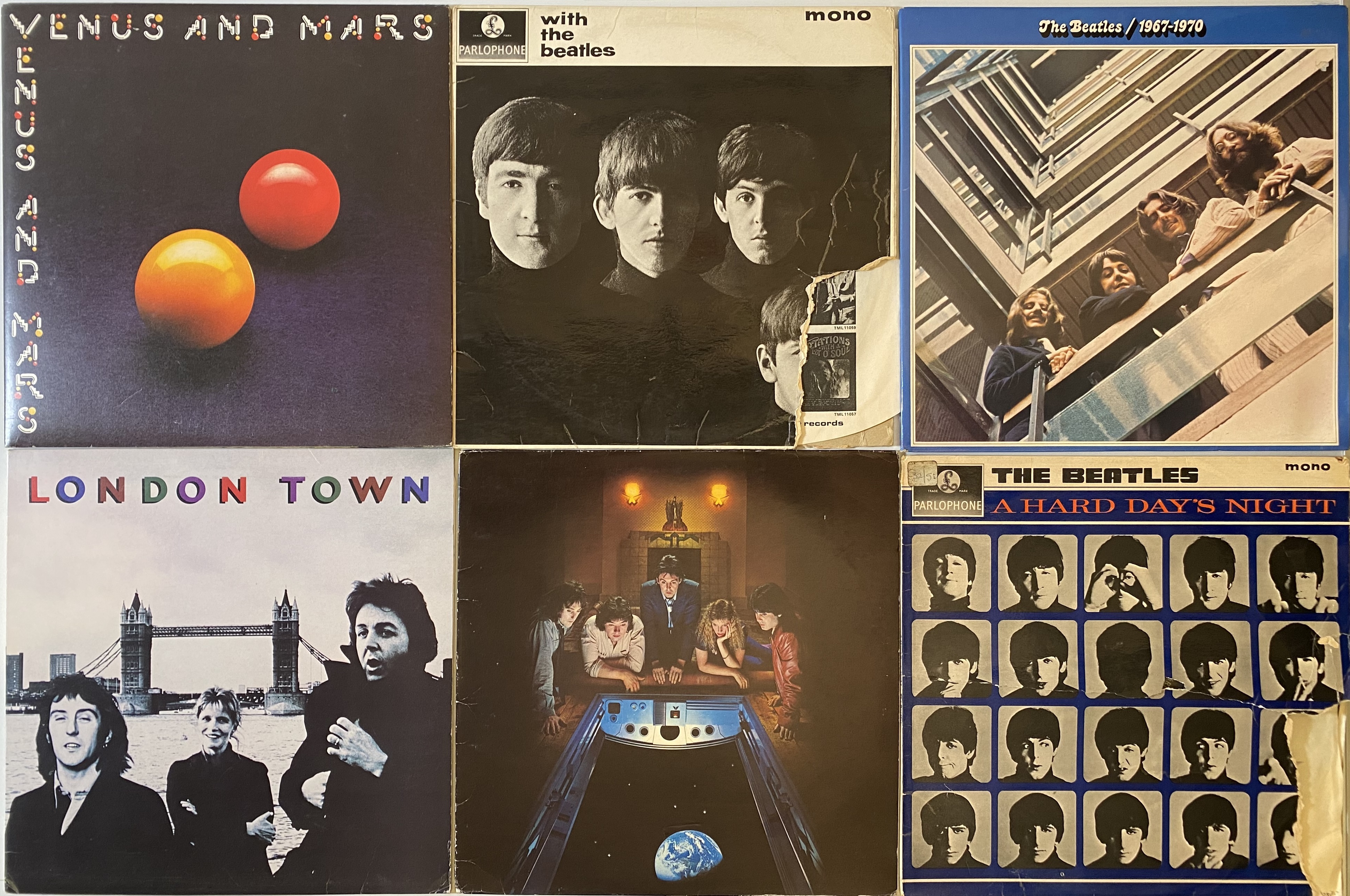 Lot 1111 - THE BEATLES & SOLO - LP/7" COLLECTION