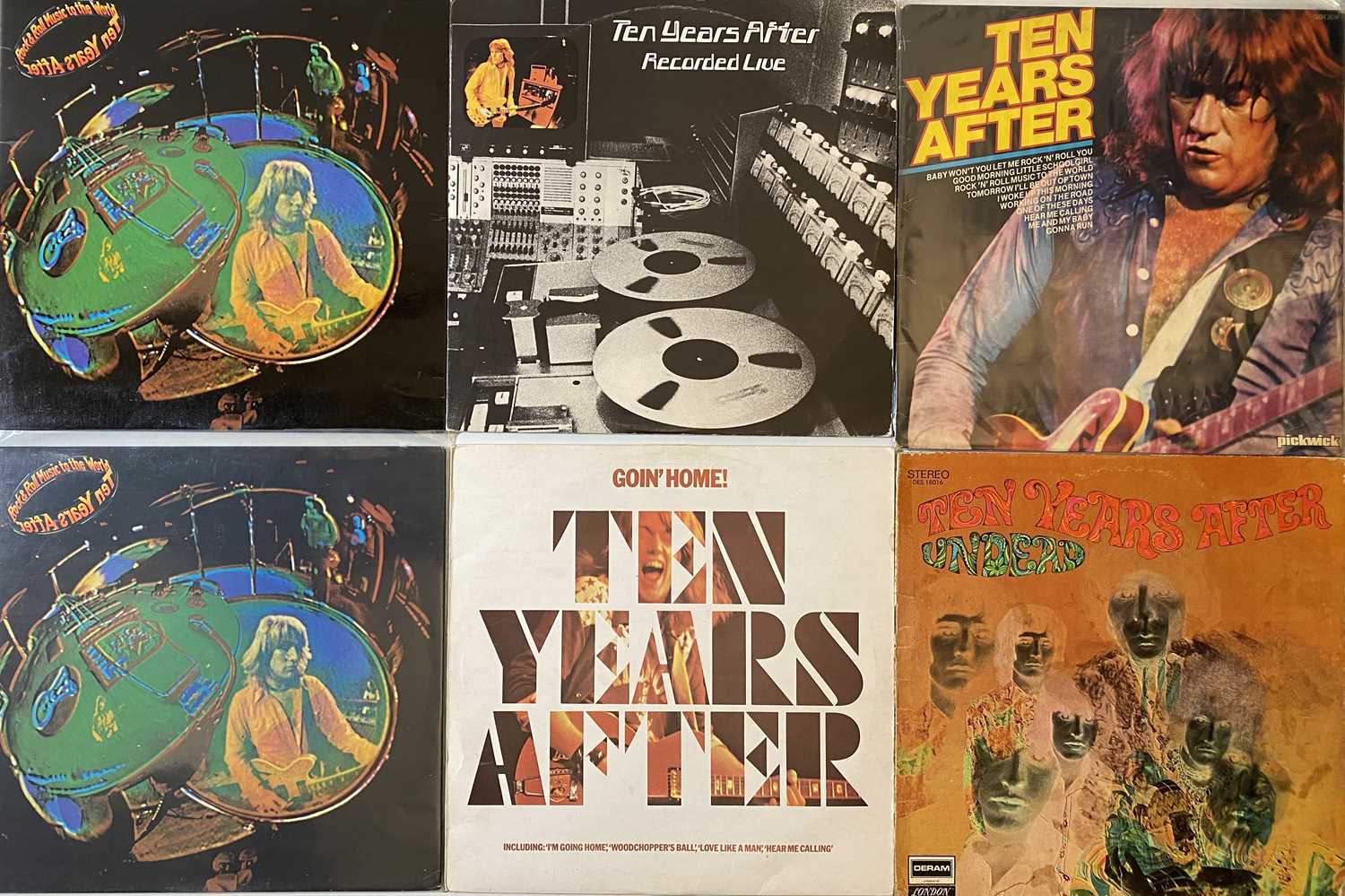 Lot 1136 - TEN YEARS AFTER - LP COLLECTION