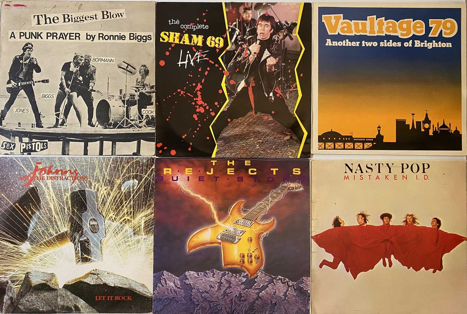 Lot 1137 - PUNK - CLASSIC LPs/12"