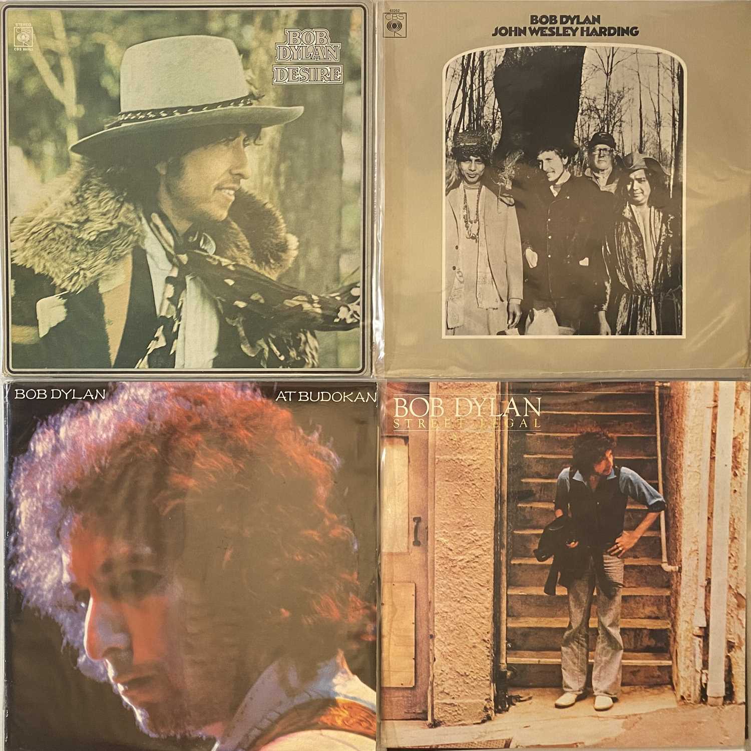 Lot 625 - BOB DYLAN - LP PACK