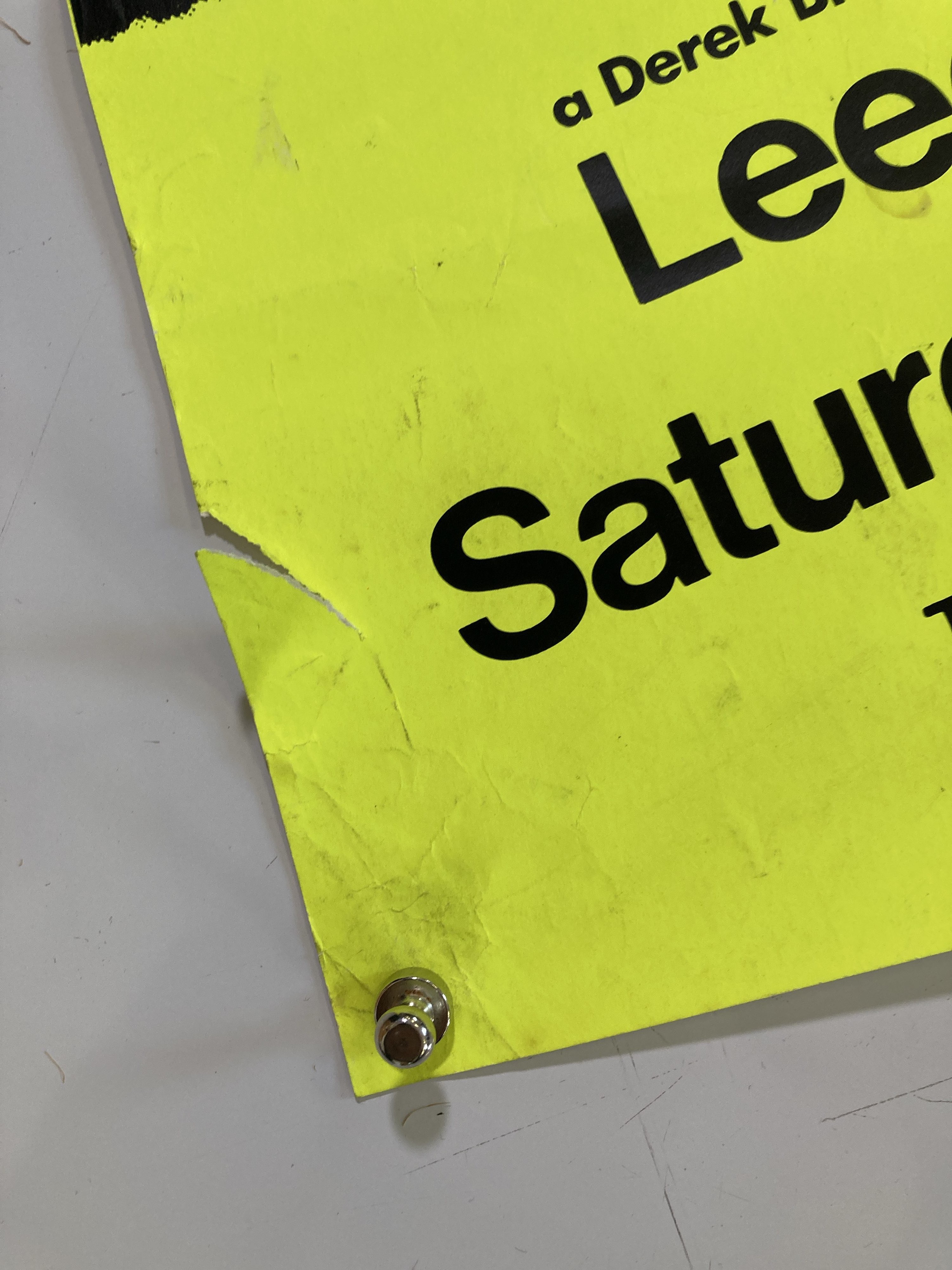 Lot 183 - THE CLASH 1978 SORT IT OUT TOUR CONCERT