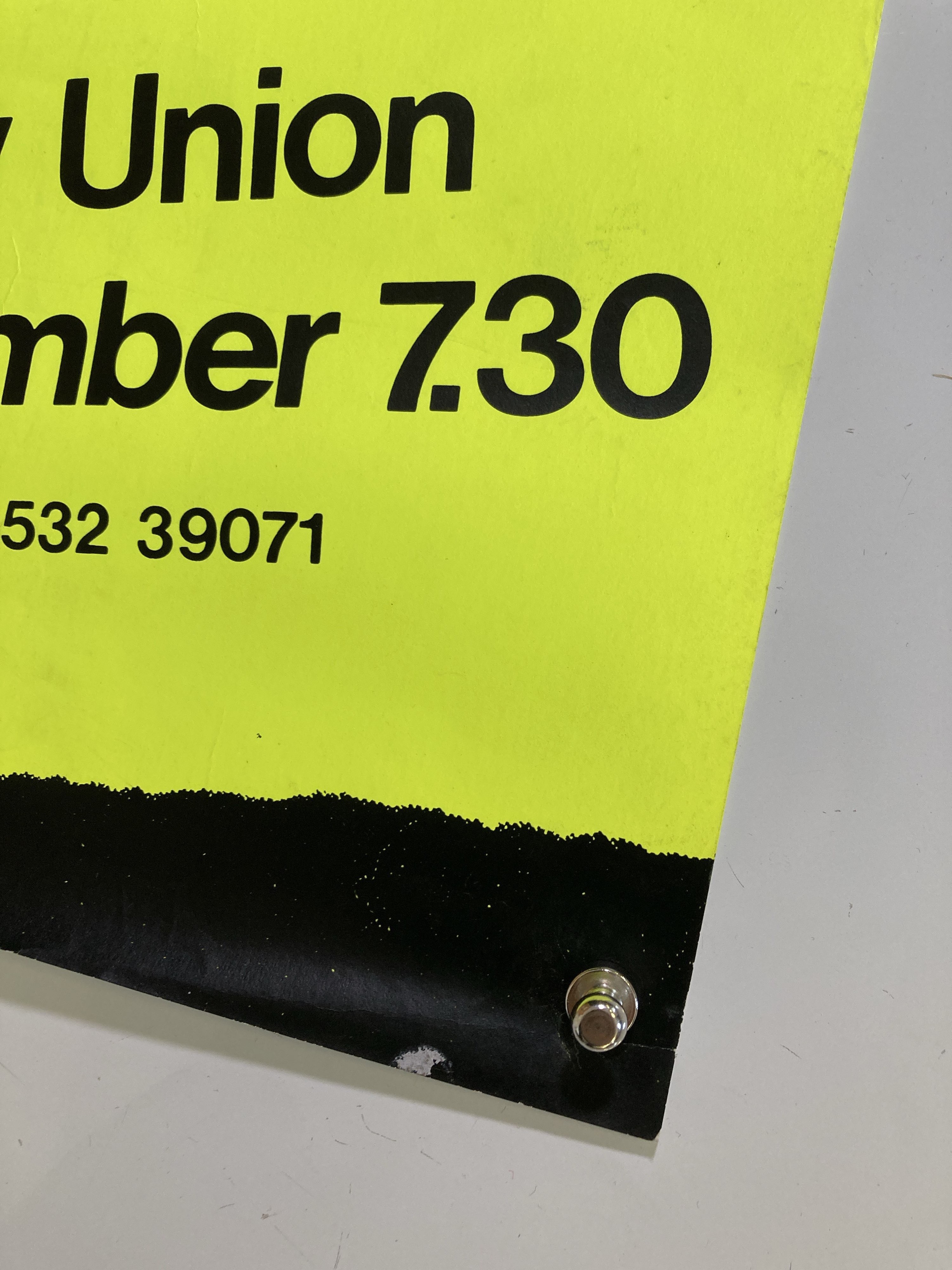 Lot 183 - THE CLASH 1978 SORT IT OUT TOUR CONCERT