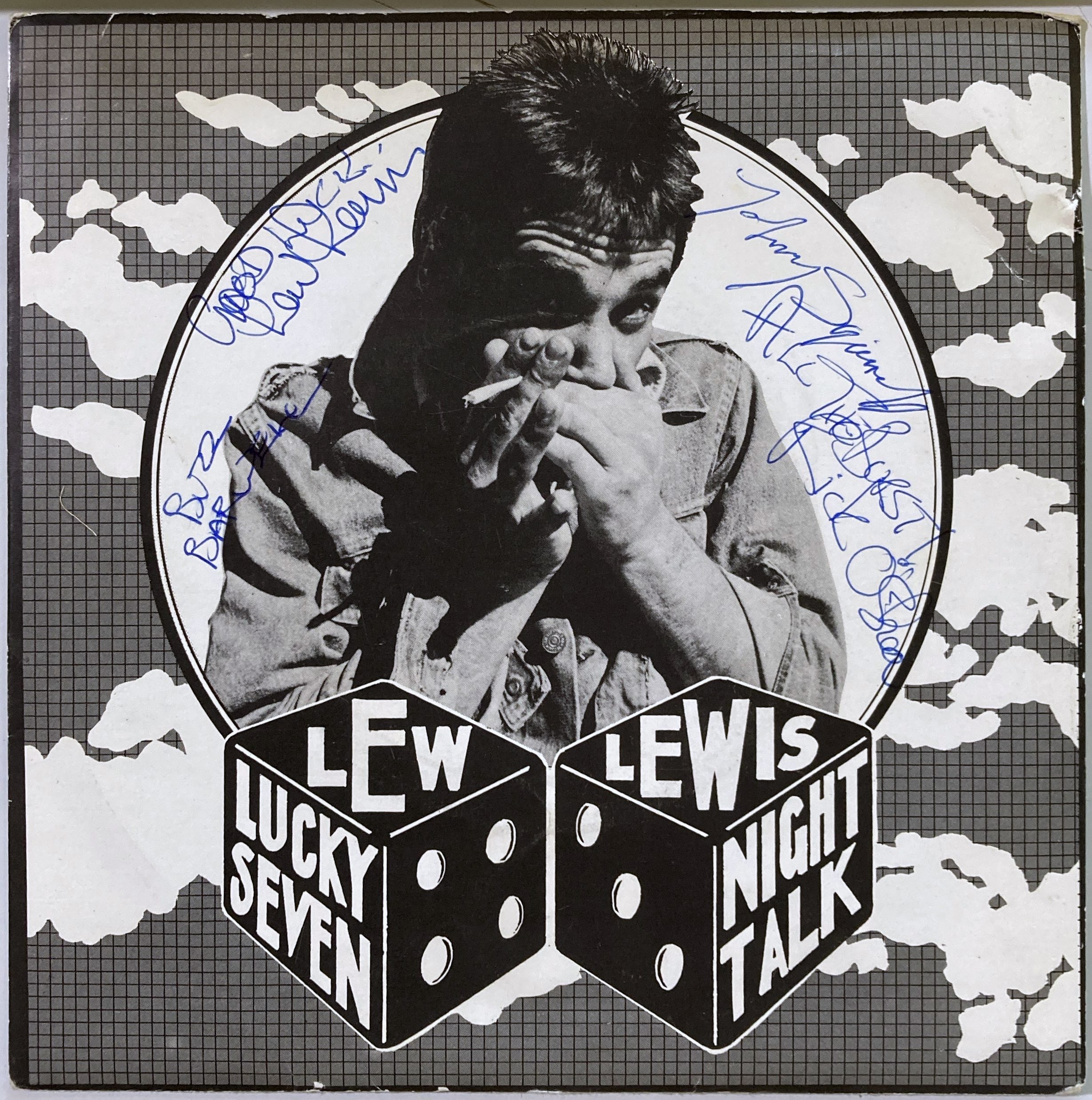 Lot 207 - STIFF RECORDS / LEW LEWIS - POSTERS AND