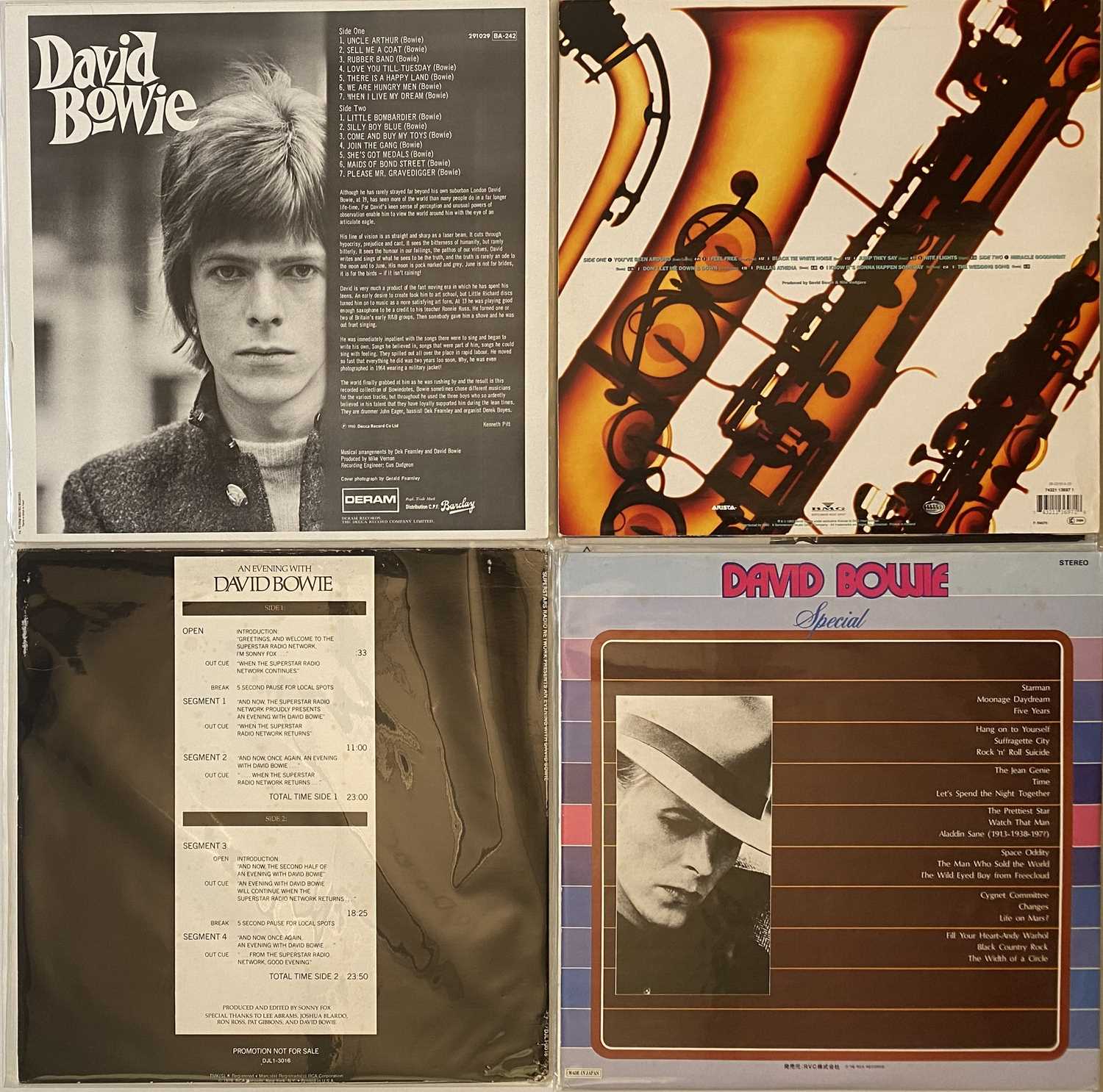 Lot 329 - DAVID BOWIE - LP RARITIES