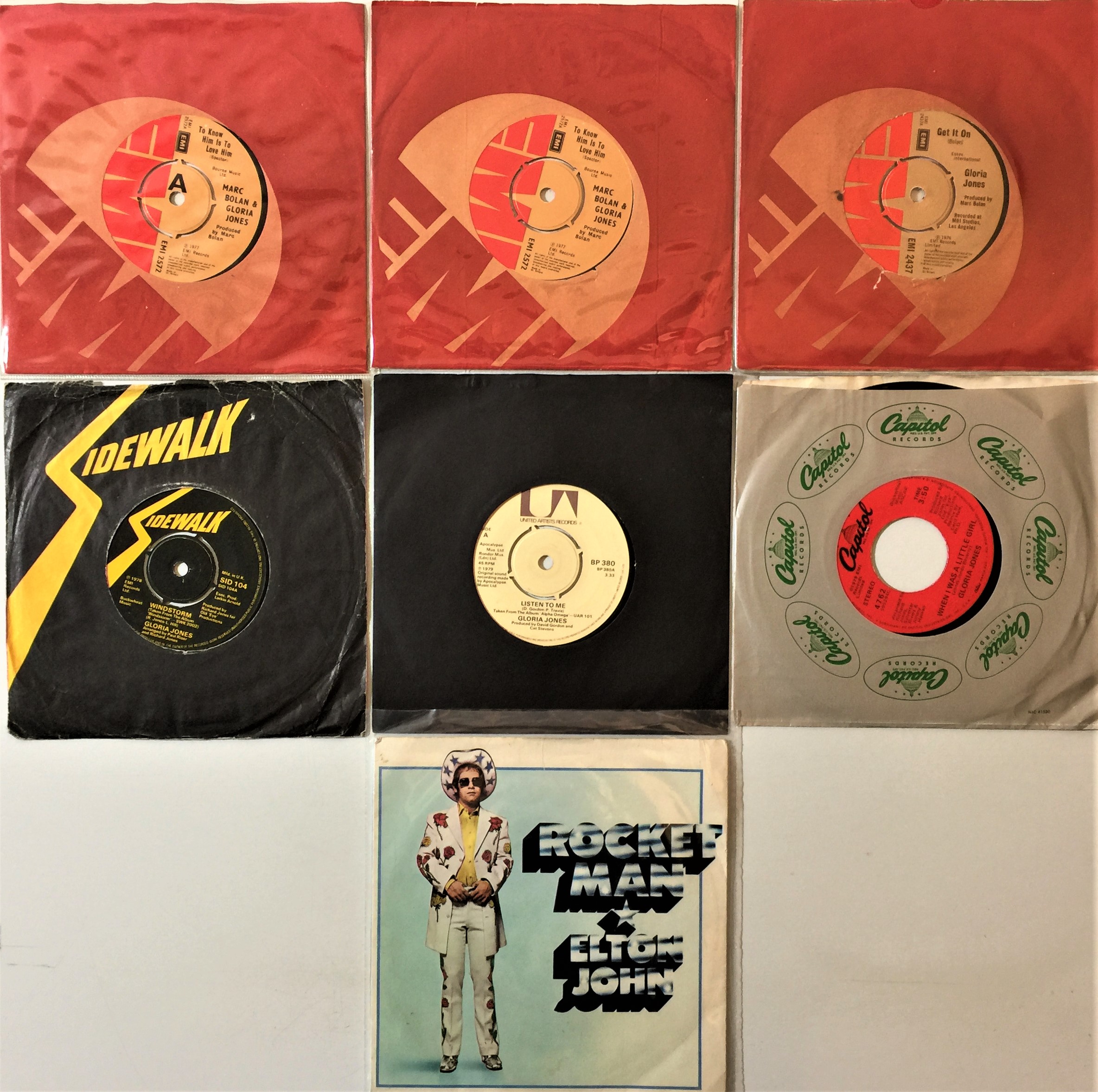 Lot 335 - GLAM - 7" COLLECTION