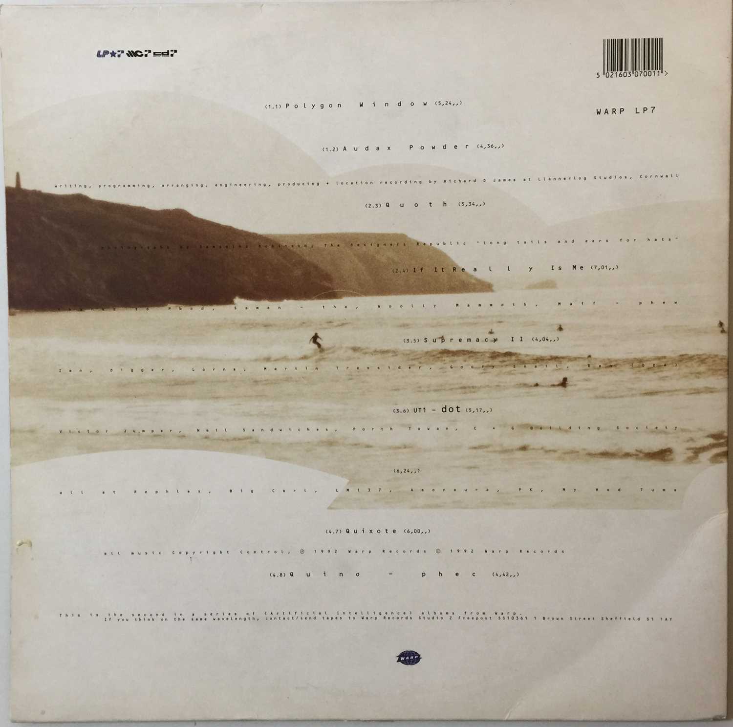 Lot 97 - POLYGON WINDOW (APHEX TWIN) - SURFING ON SINE