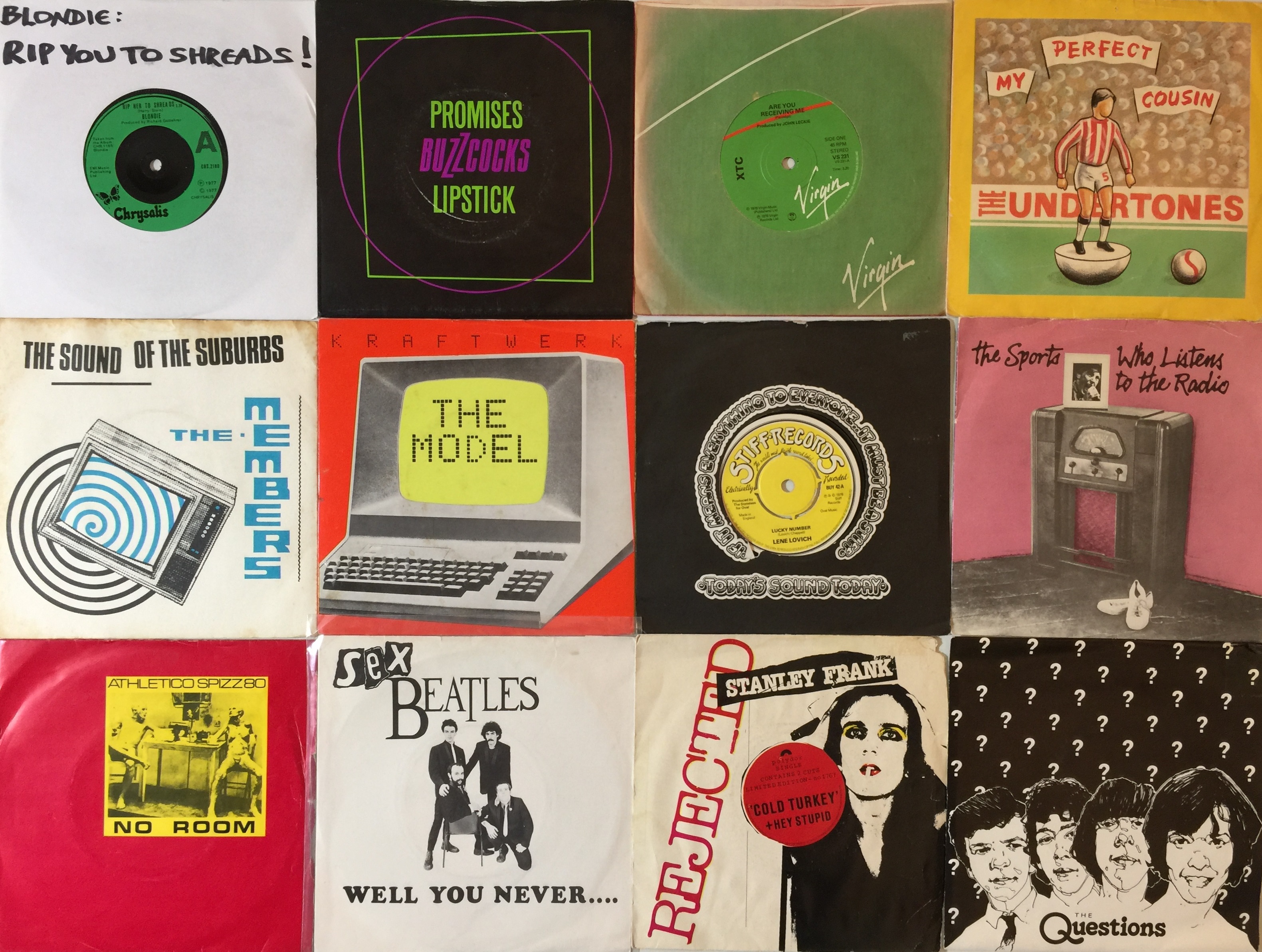 Lot 683 - PUNK (1975-1980) 7'' COLLECTION