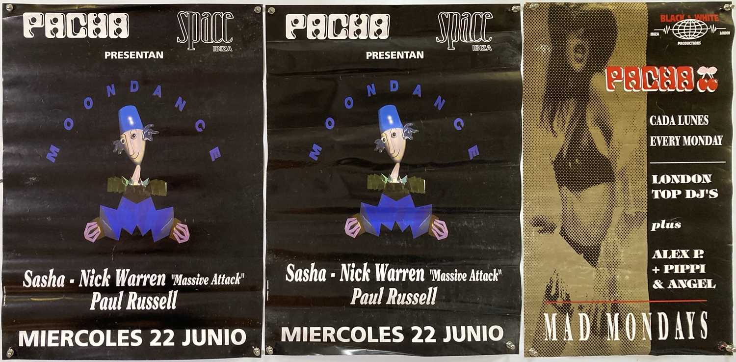 Lot 219 - IBIZA POSTERS INC PACHA / AMNESIA.