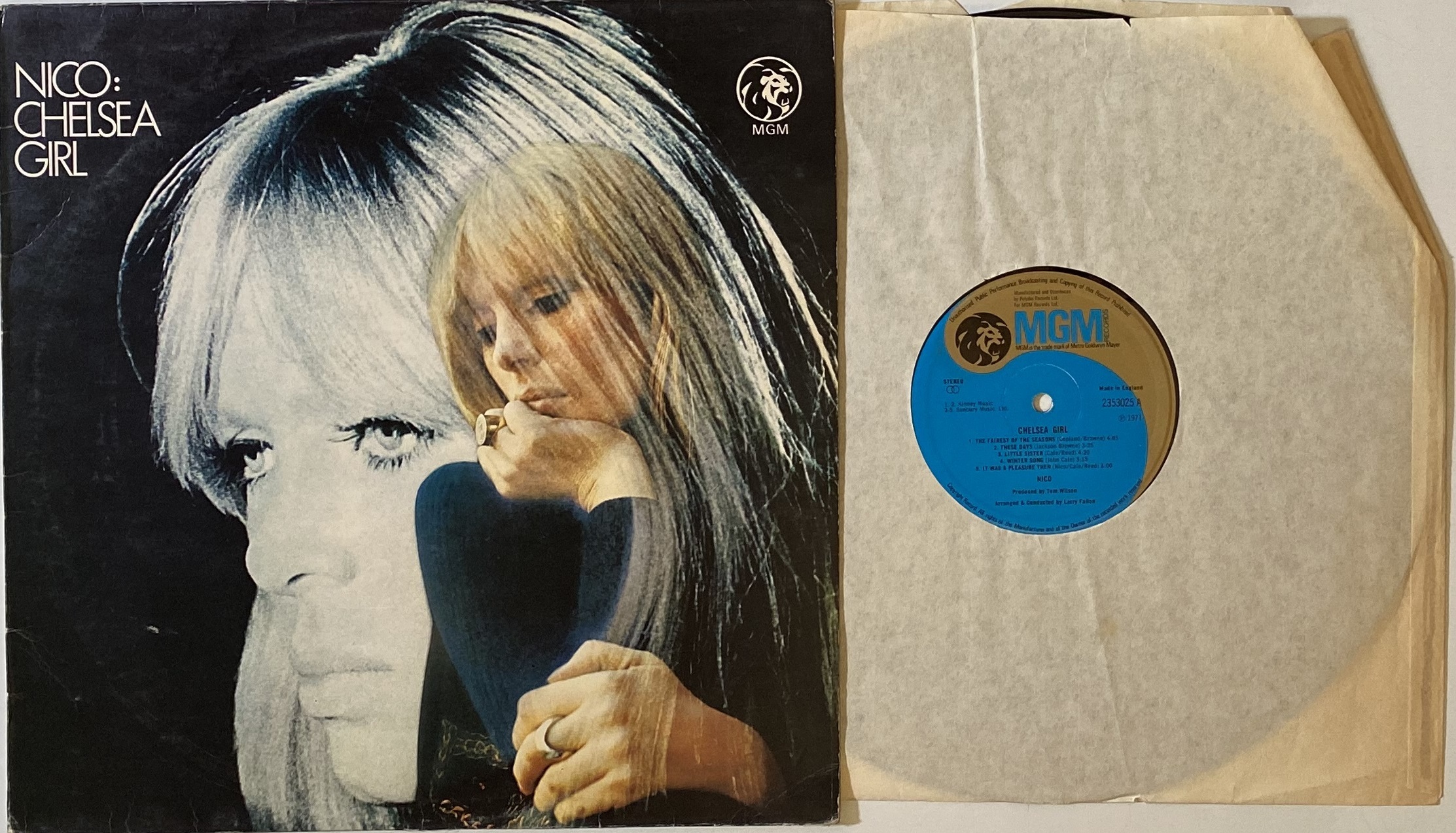 Lot 359 - NICO/THE VELVET UNDERGROUND/LOU REED - LP