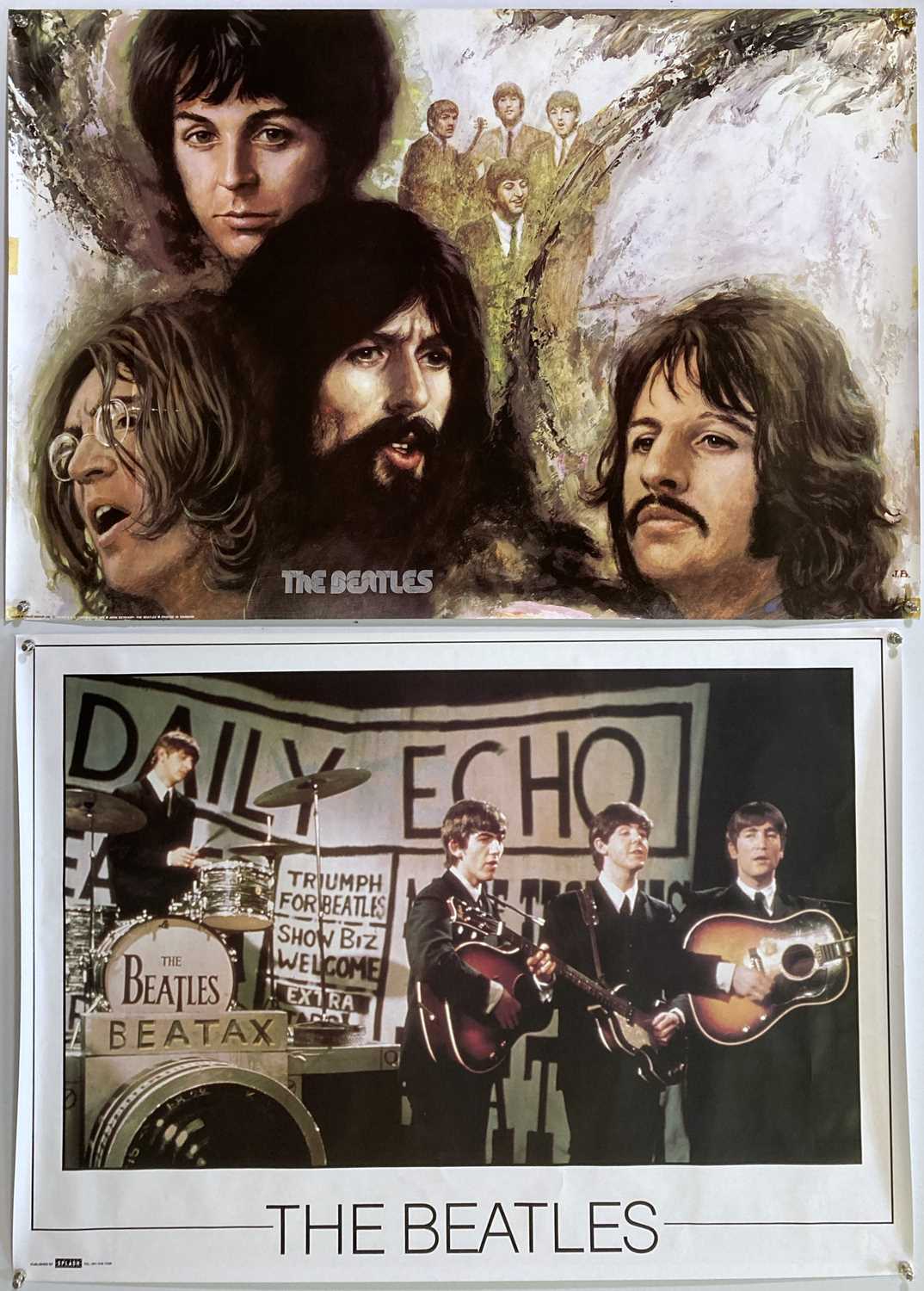Lot 195 - THE BEATLES - POSTERS.