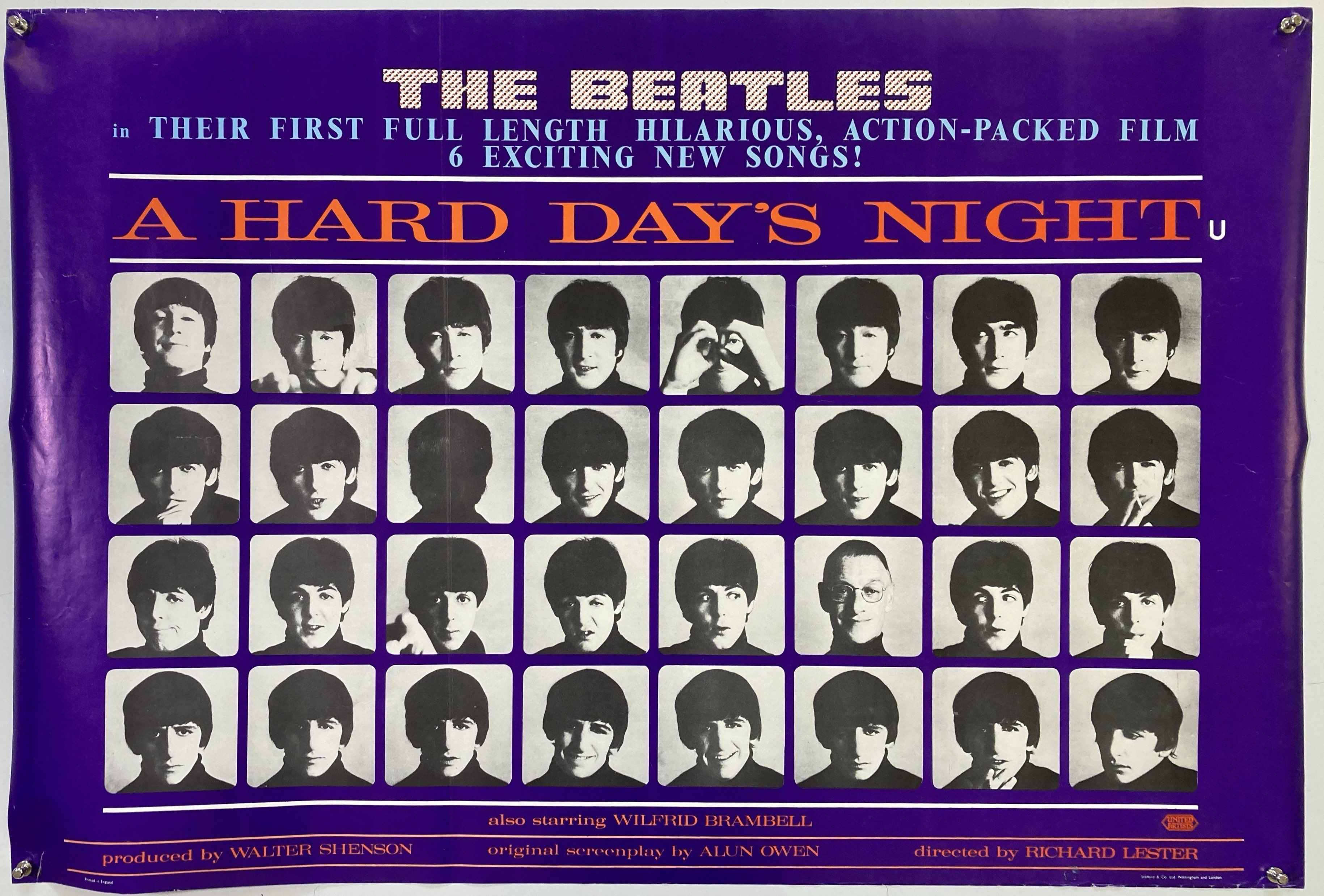 Lot 196 - THE BEATLES - POSTERS INC JOHN LENNON