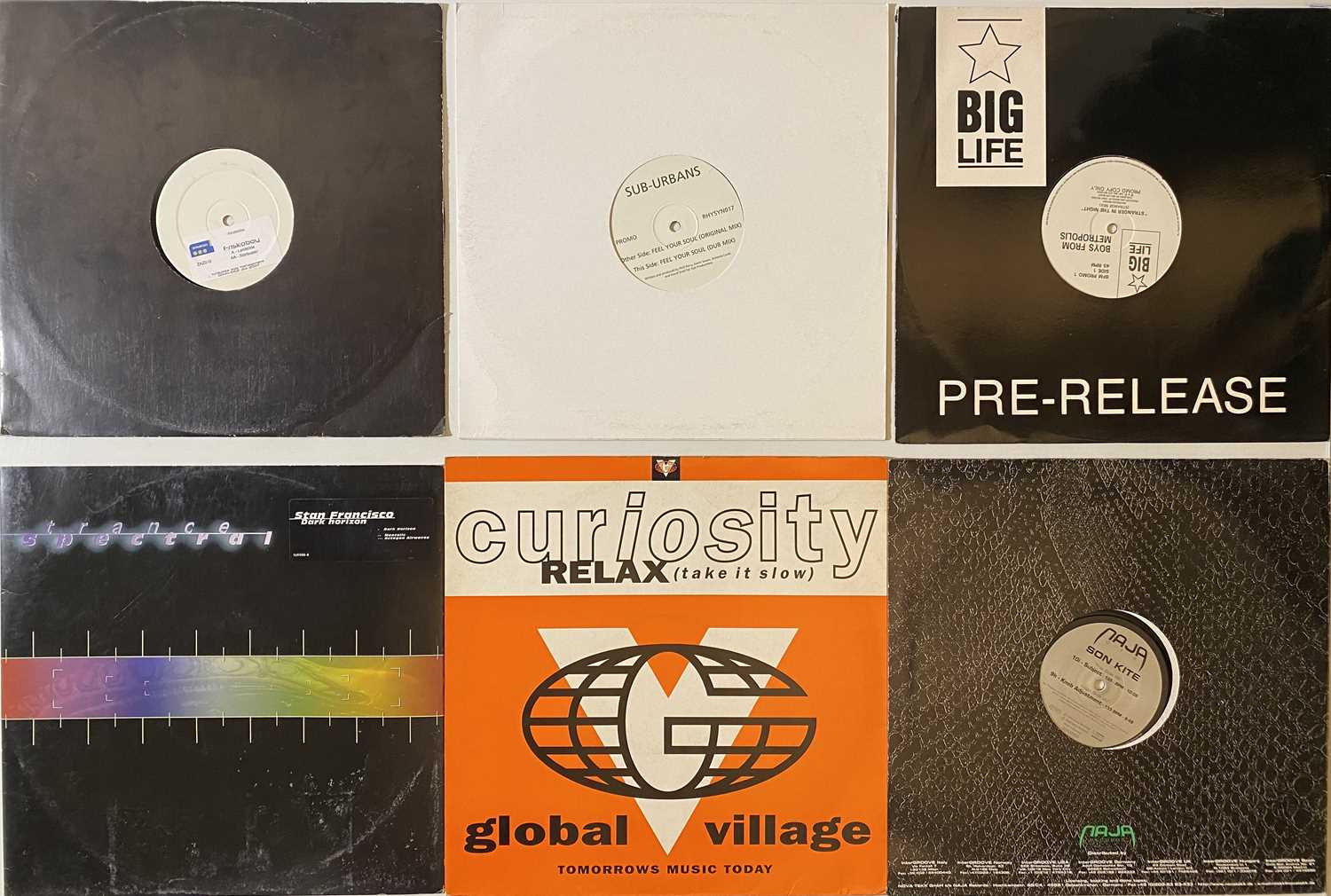 Lot 137 - DANCE 12" - 90S/00S TECHNO / PROG / HOUSE.
