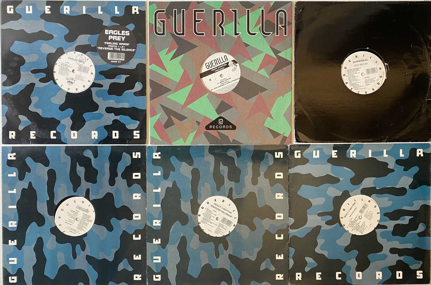 Lot 168 - GUERILLA RECORDS - 12" COLLECTION