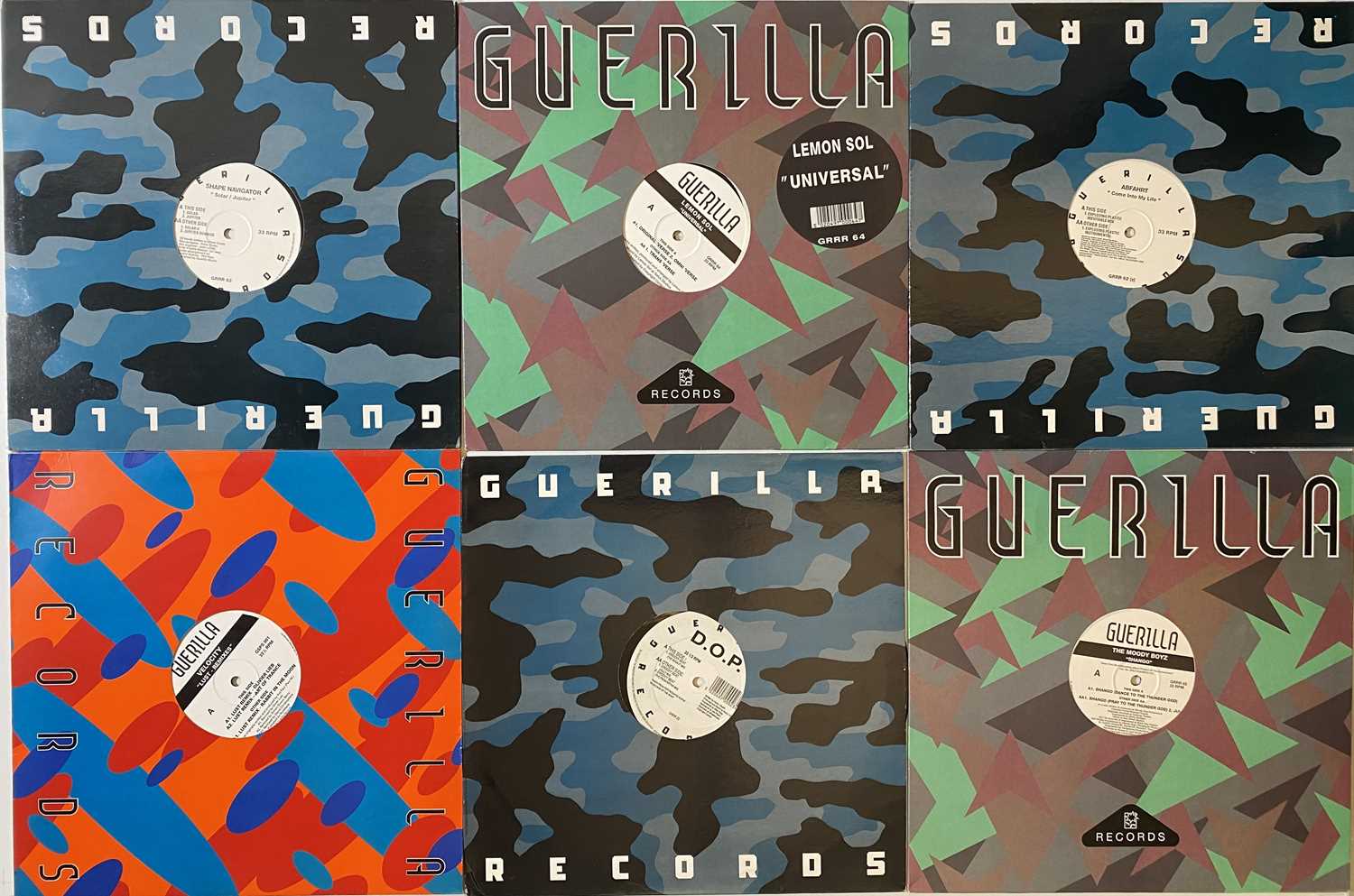 Lot 168 - GUERILLA RECORDS - 12" COLLECTION