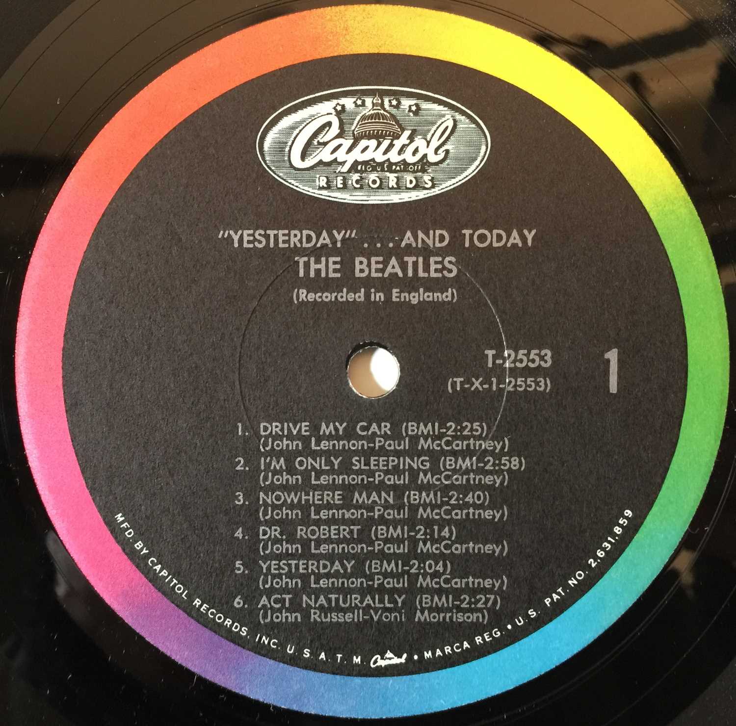 Lot 70 - THE BEATLES - YESTERDAY AND TODAY 'BUTCHER