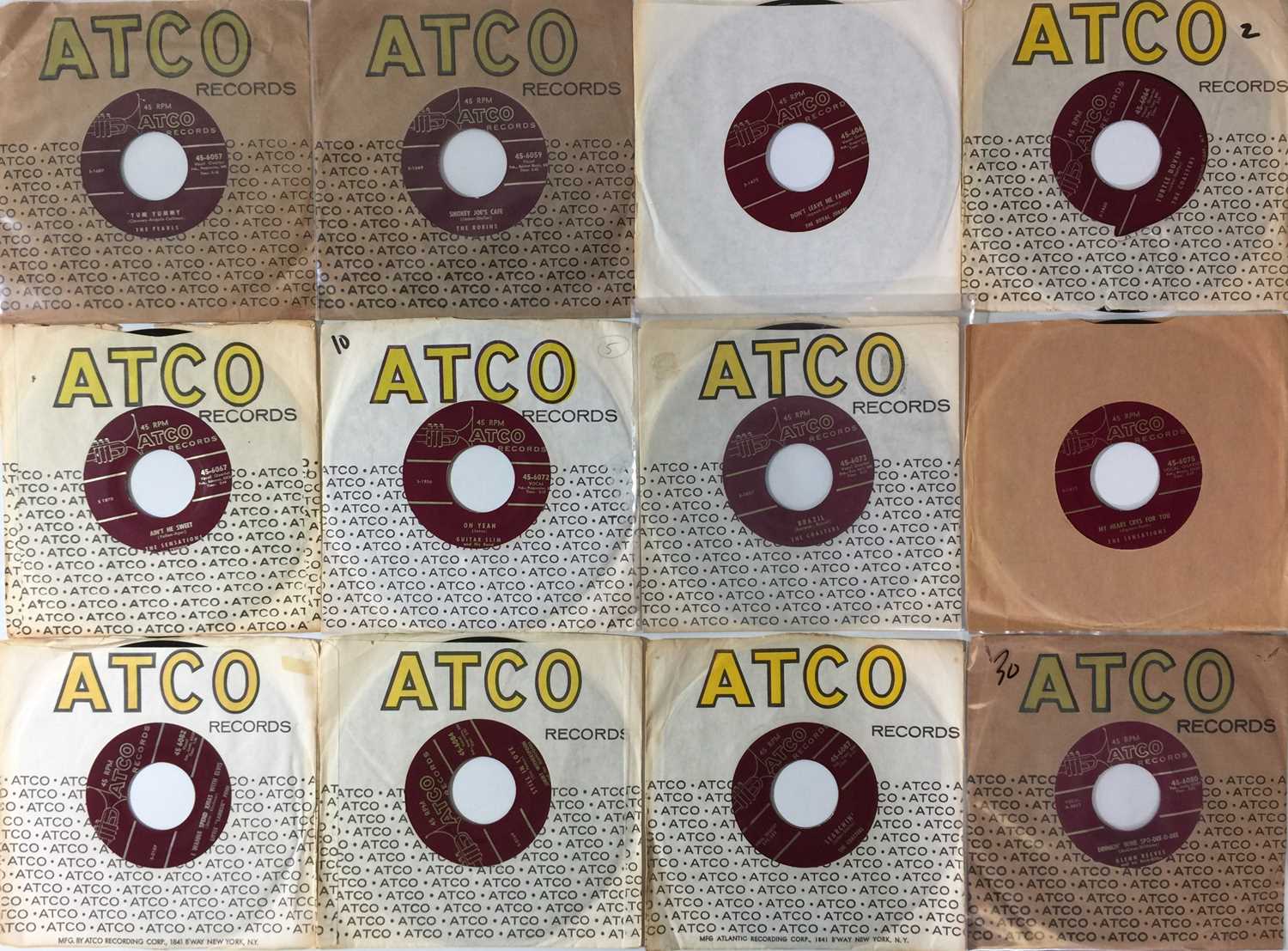 Lot 79 - ATCO RECORDS - ORIGINAL US 7" - 1956/1963