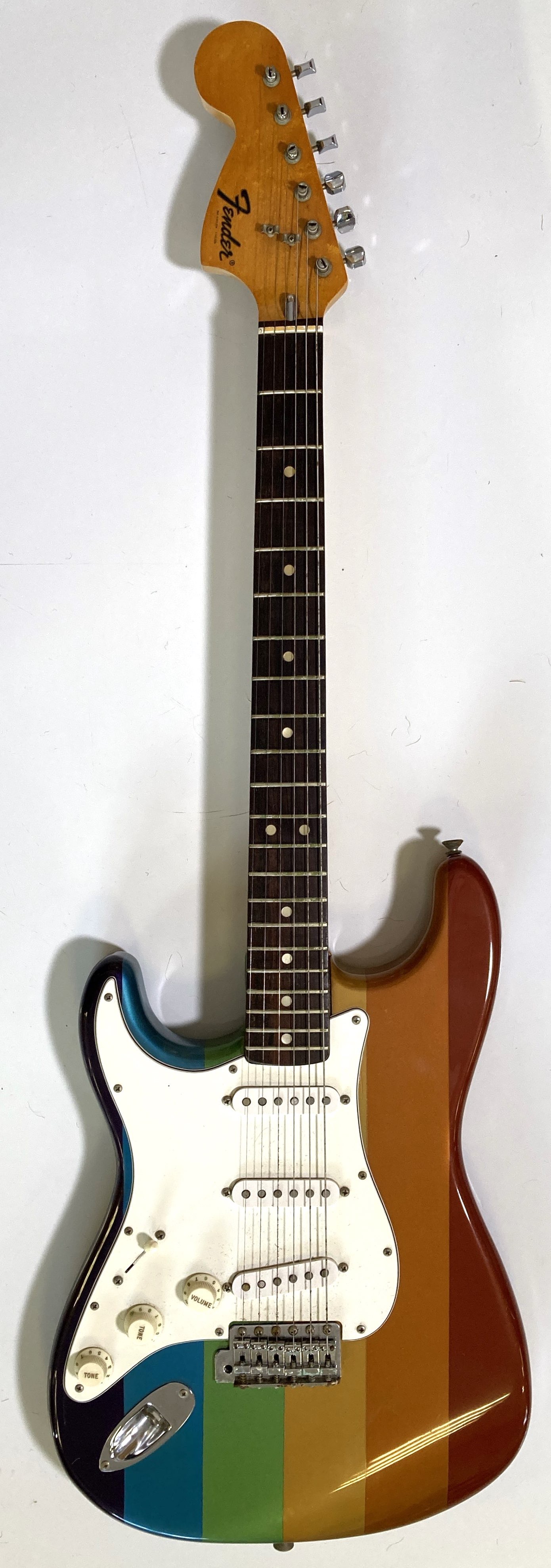 Lot 153 - FENDER - 1974 STRATOCASTER WITH RAINBOW