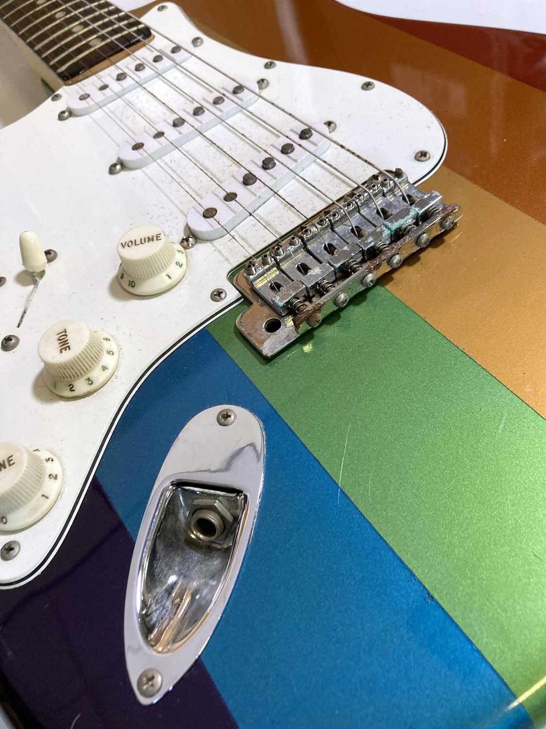 Lot 153 - FENDER - 1974 STRATOCASTER WITH RAINBOW