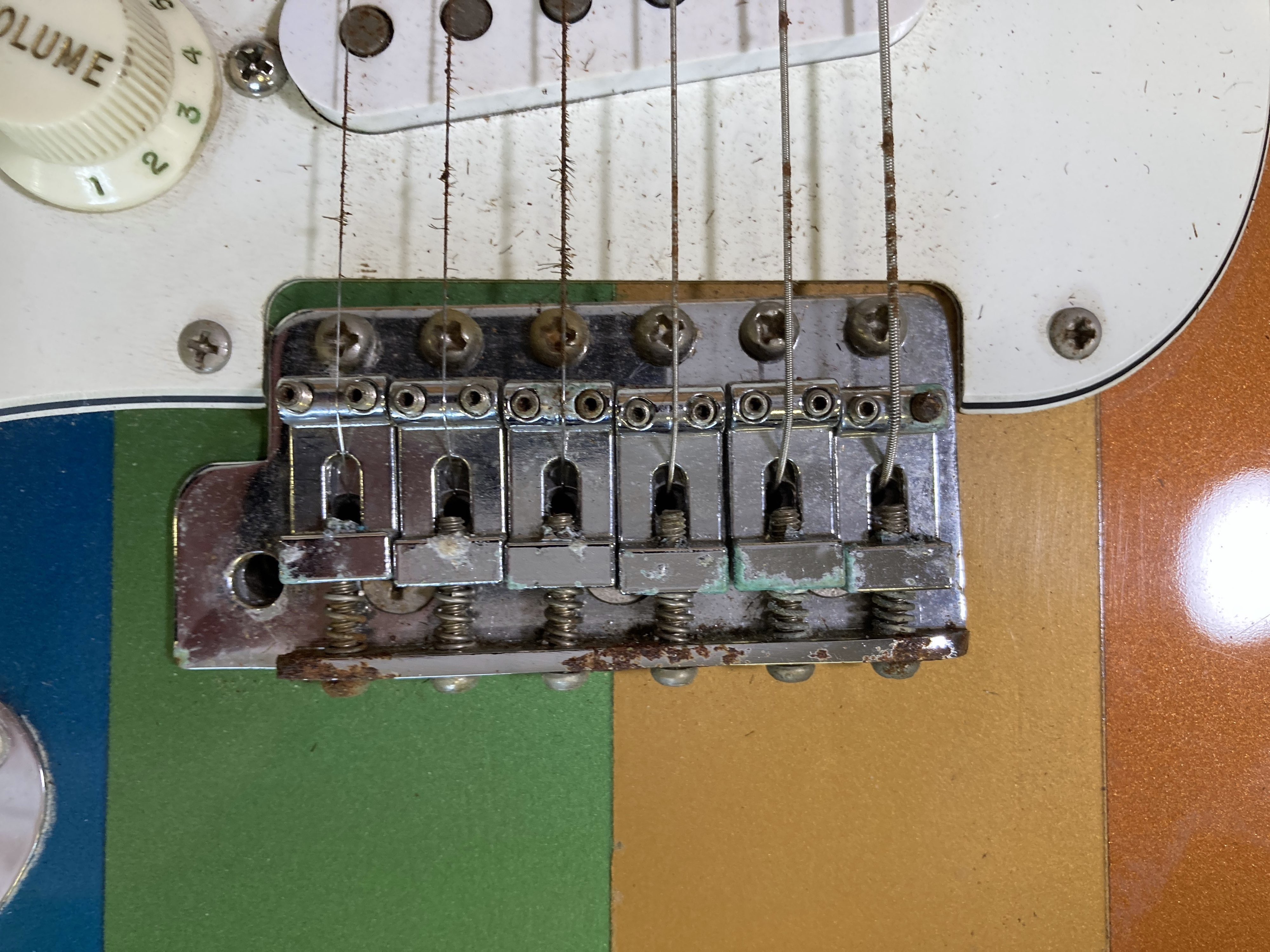 Lot 153 - FENDER - 1974 STRATOCASTER WITH RAINBOW
