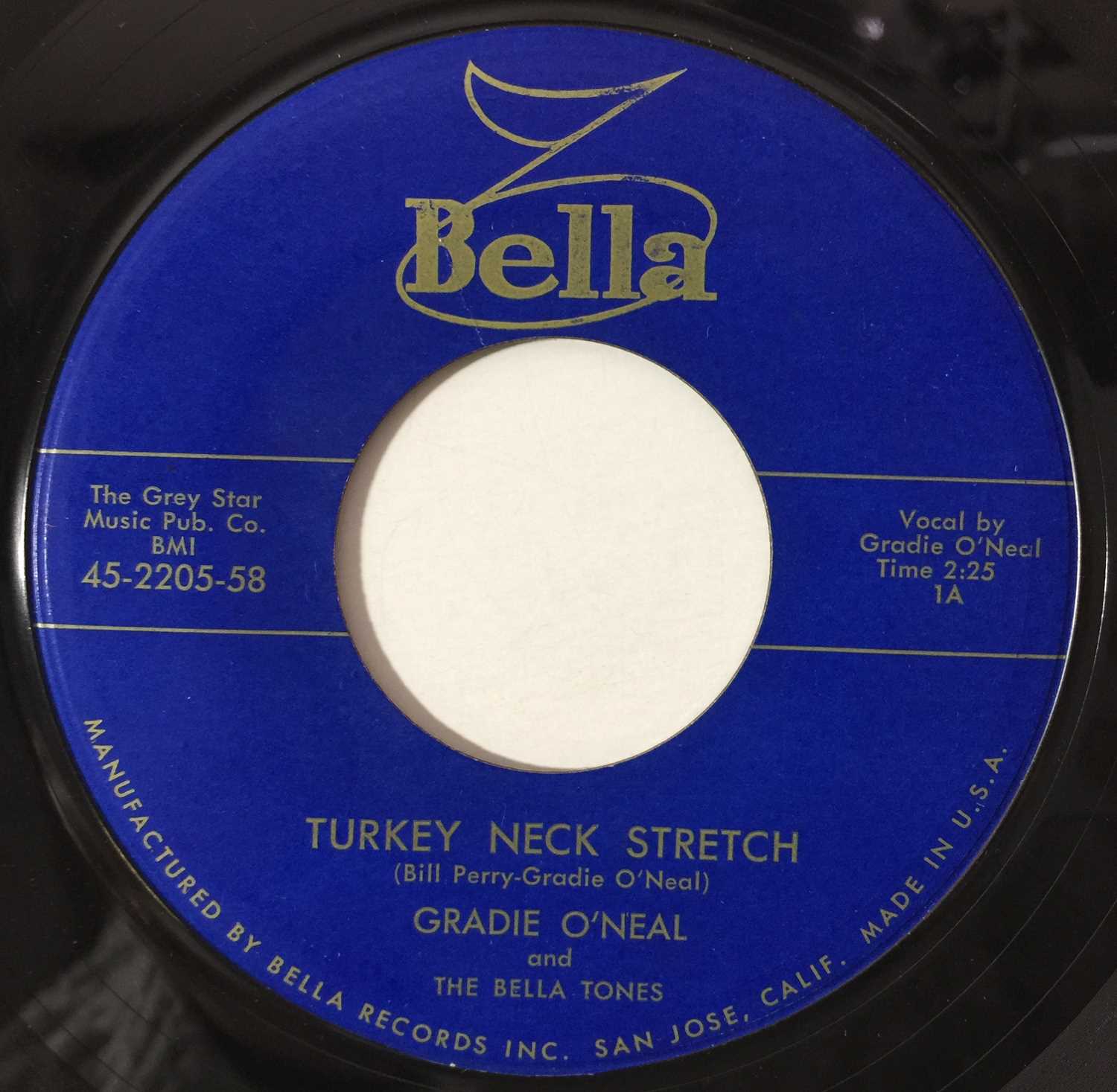 Lot 94 - GRADIE O'NEAL - TURKEY NECK STRETCH 7"