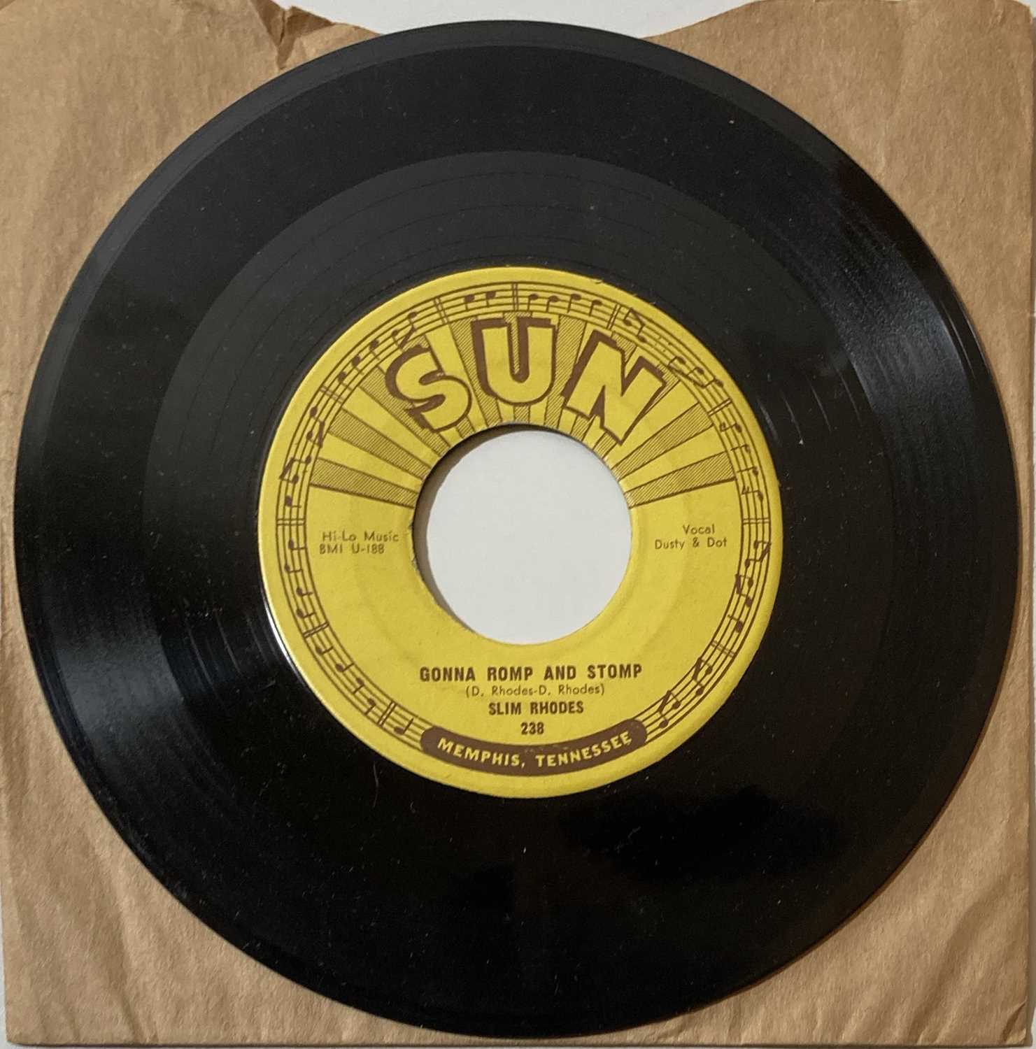 Lot 217 - SUN RECORDS COLLECTION - SLIM RHODES - GONNA