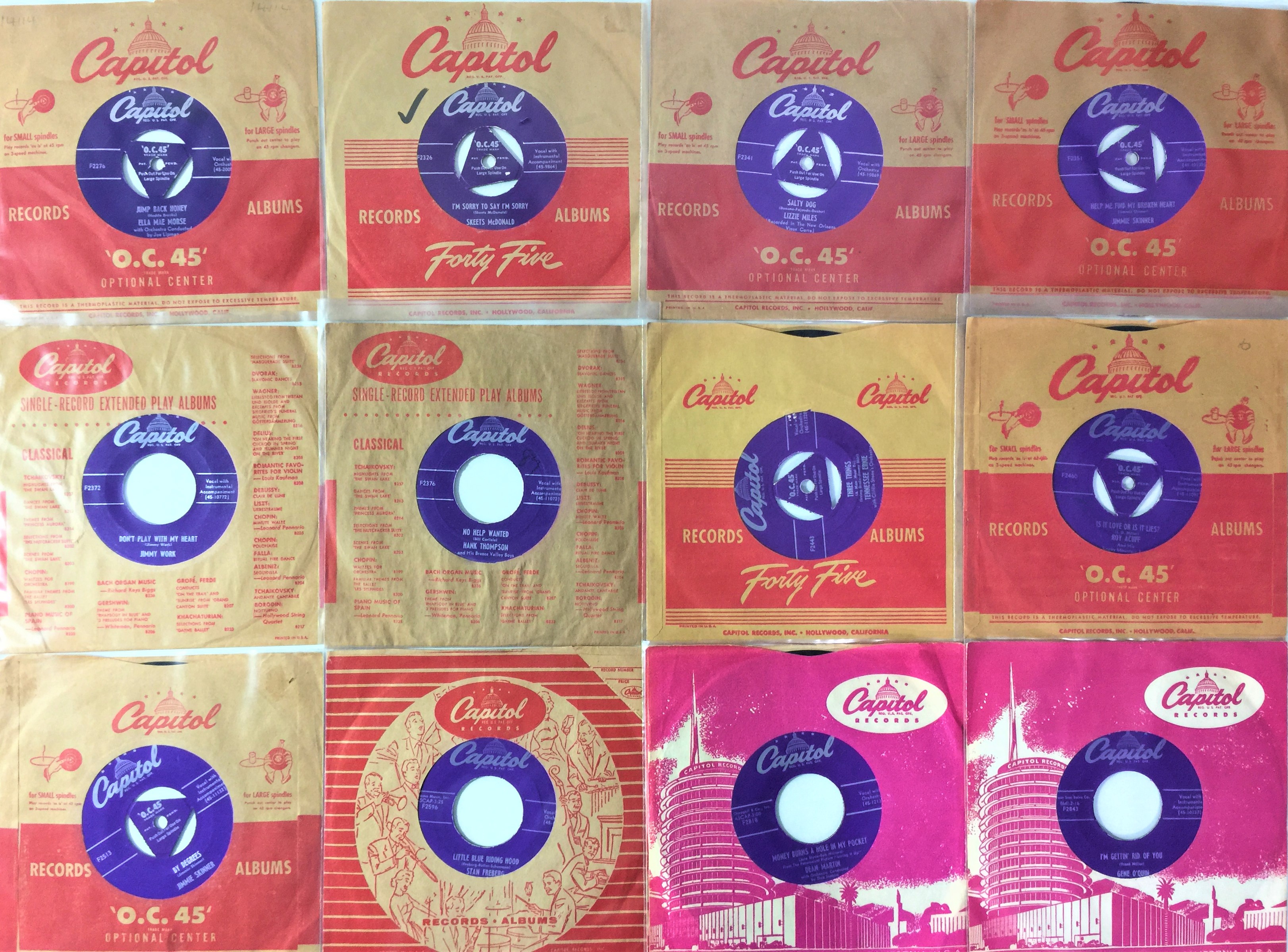 Lot 99 - CAPITOL - 7" COLLECTION