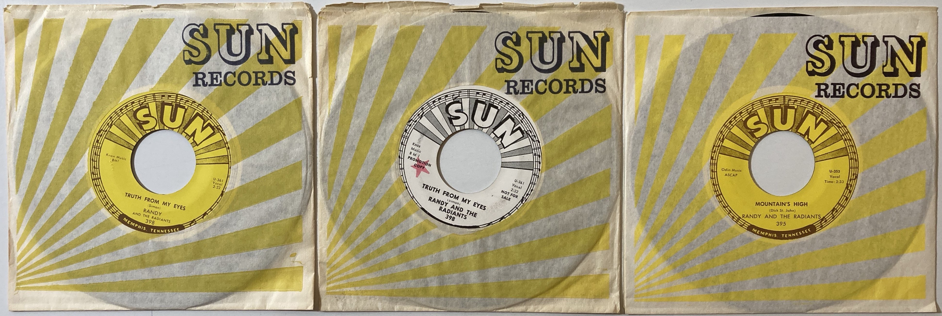 Lot 230 - SUN RECORDS COLLECTION - RANDY AND THE